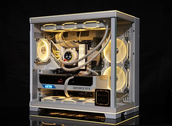 Amazon.com: Mavark New 011 TForce 4K Liquid Cool Gaming Desktop 14th ...