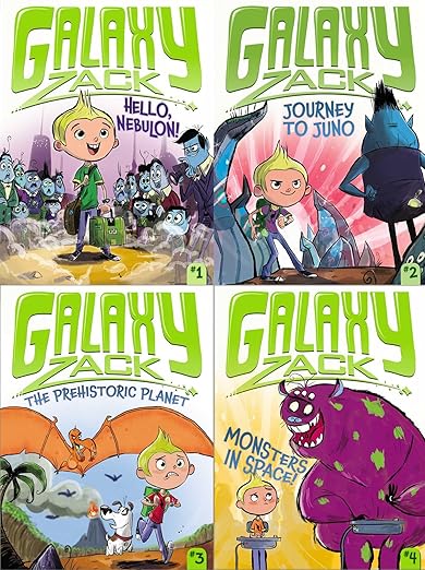 Amazon.com: The Galaxy Zack Collected Set: A Stellar Four-Book ...