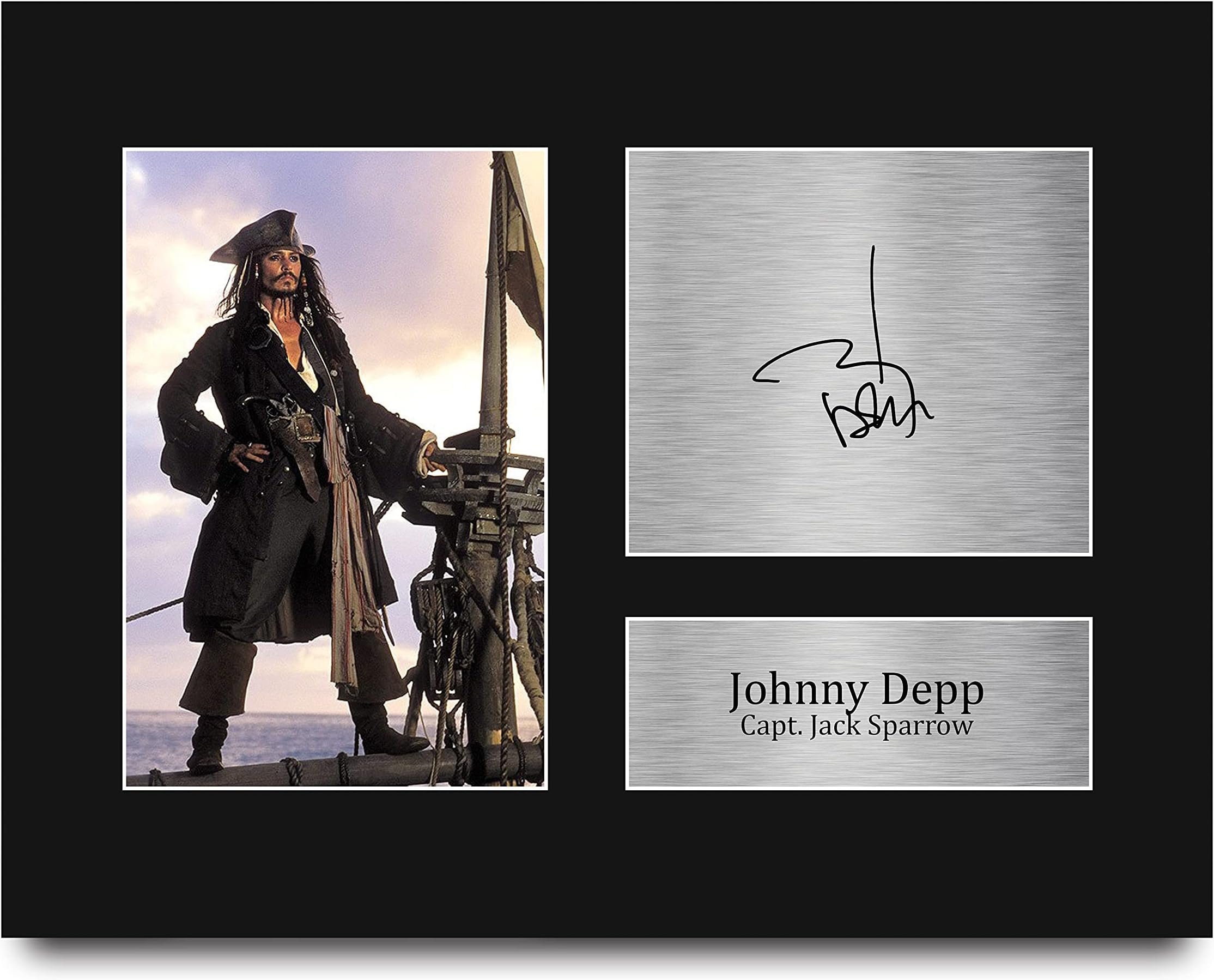 Amazon.com: HWC Trading Johnny Depp Gifts USL Printed Signed Autograph ...