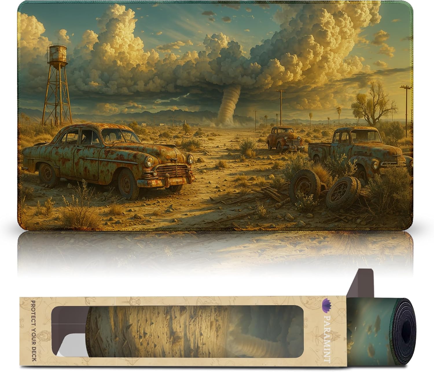 Amazon.com: Fallout Wasteland (Stitched) - MTG Playmat - Compatible ...