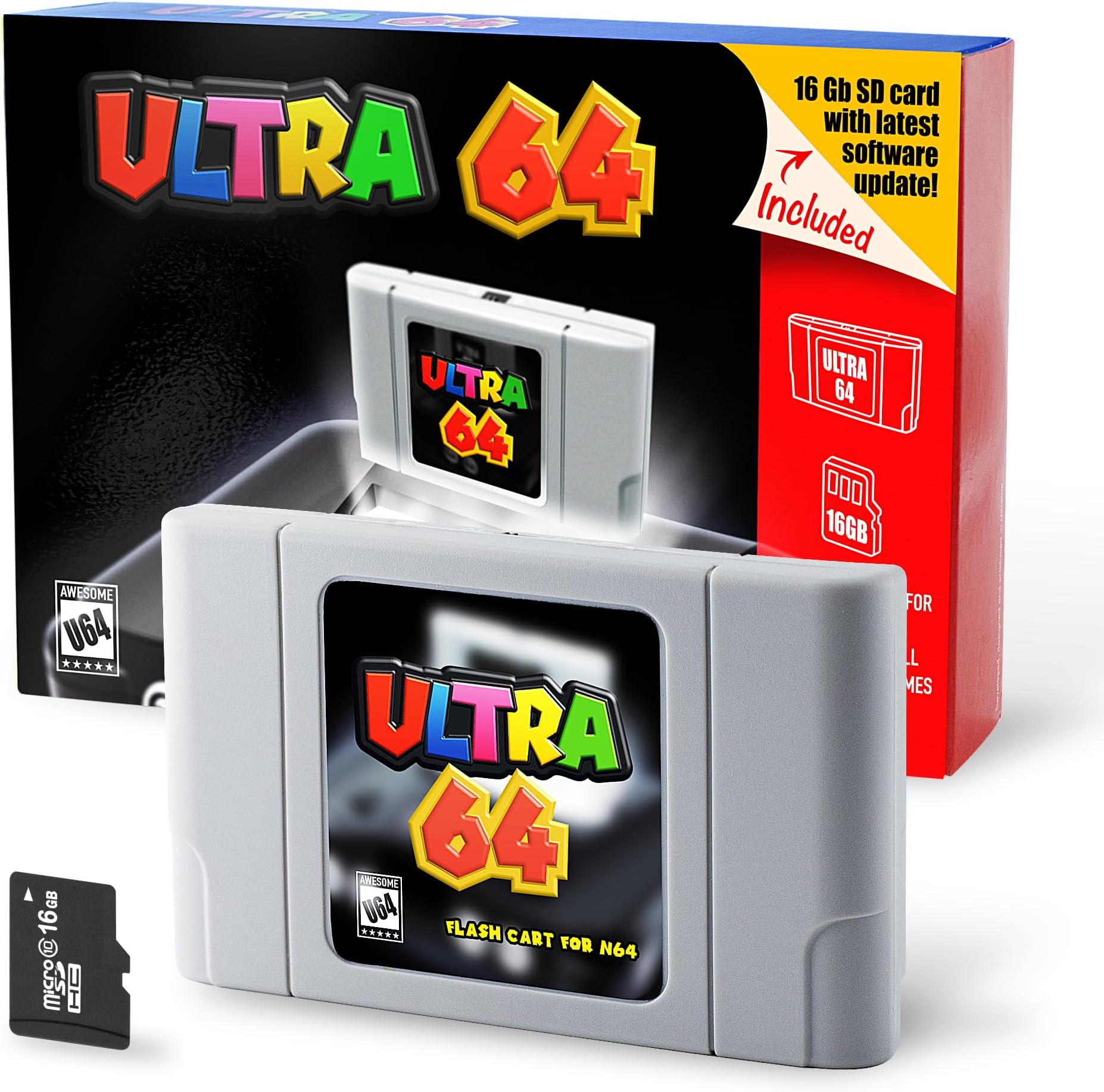 Amazon.com: Original OEM Expansion Pak (Pack) / Memory Card for N64 ...