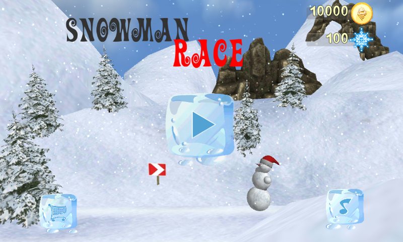 Snowman RACE 3D - App on the Amazon Appstore