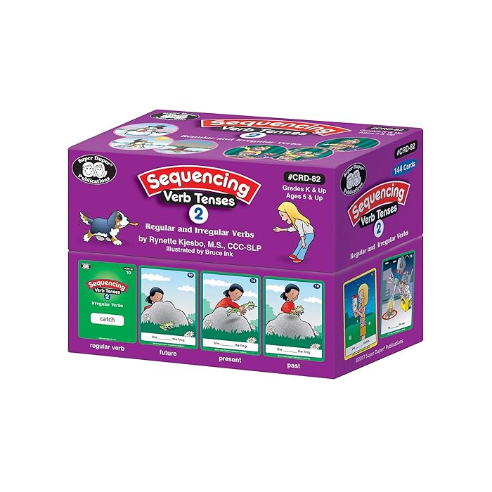 Buy Super Duper Publications | Sequencing Regular and Irregular Verb ...