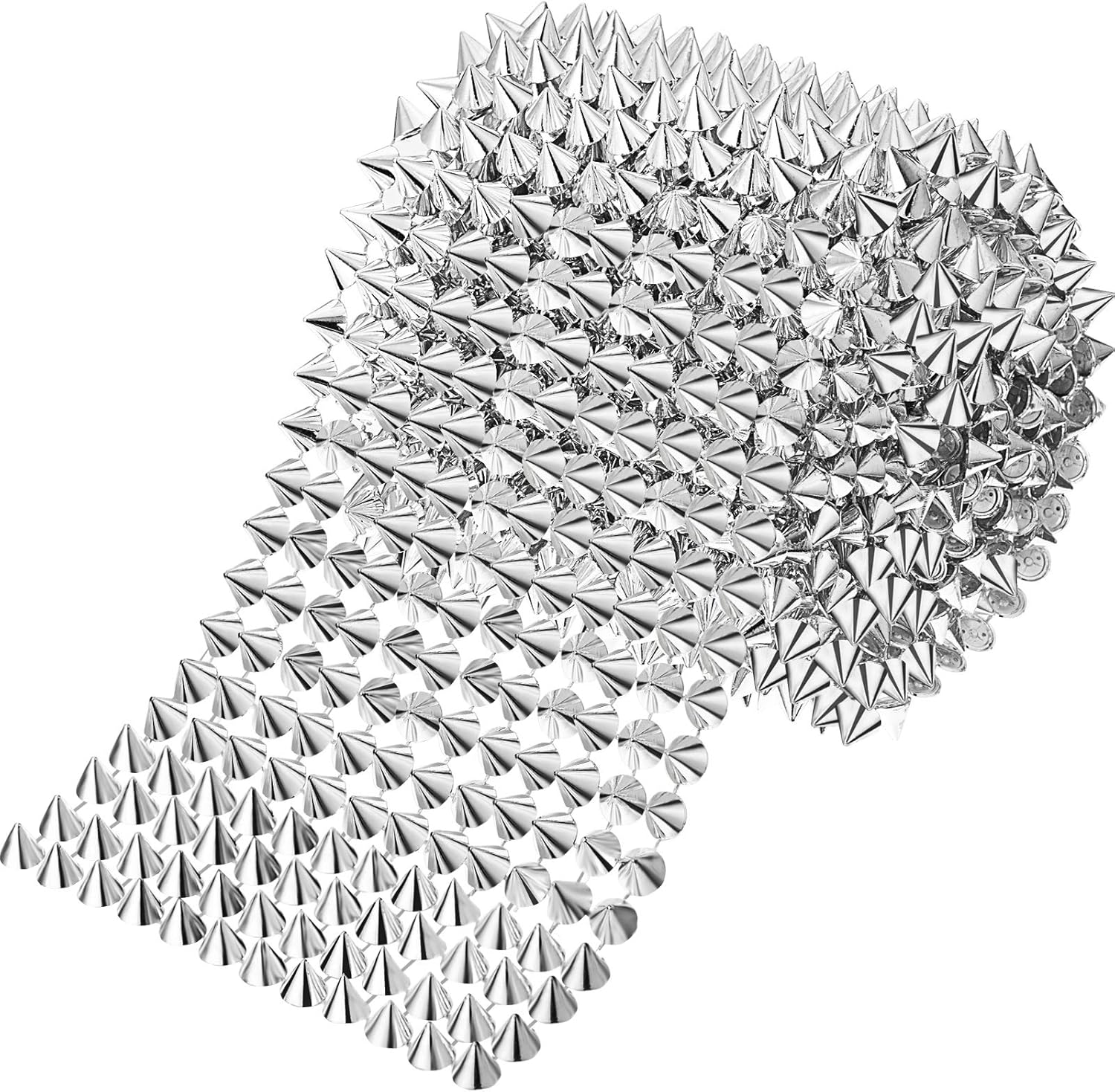 Amazon.com: Sew 2 Yard Stitch on Spike Stud Cone Flatback Rivets ...