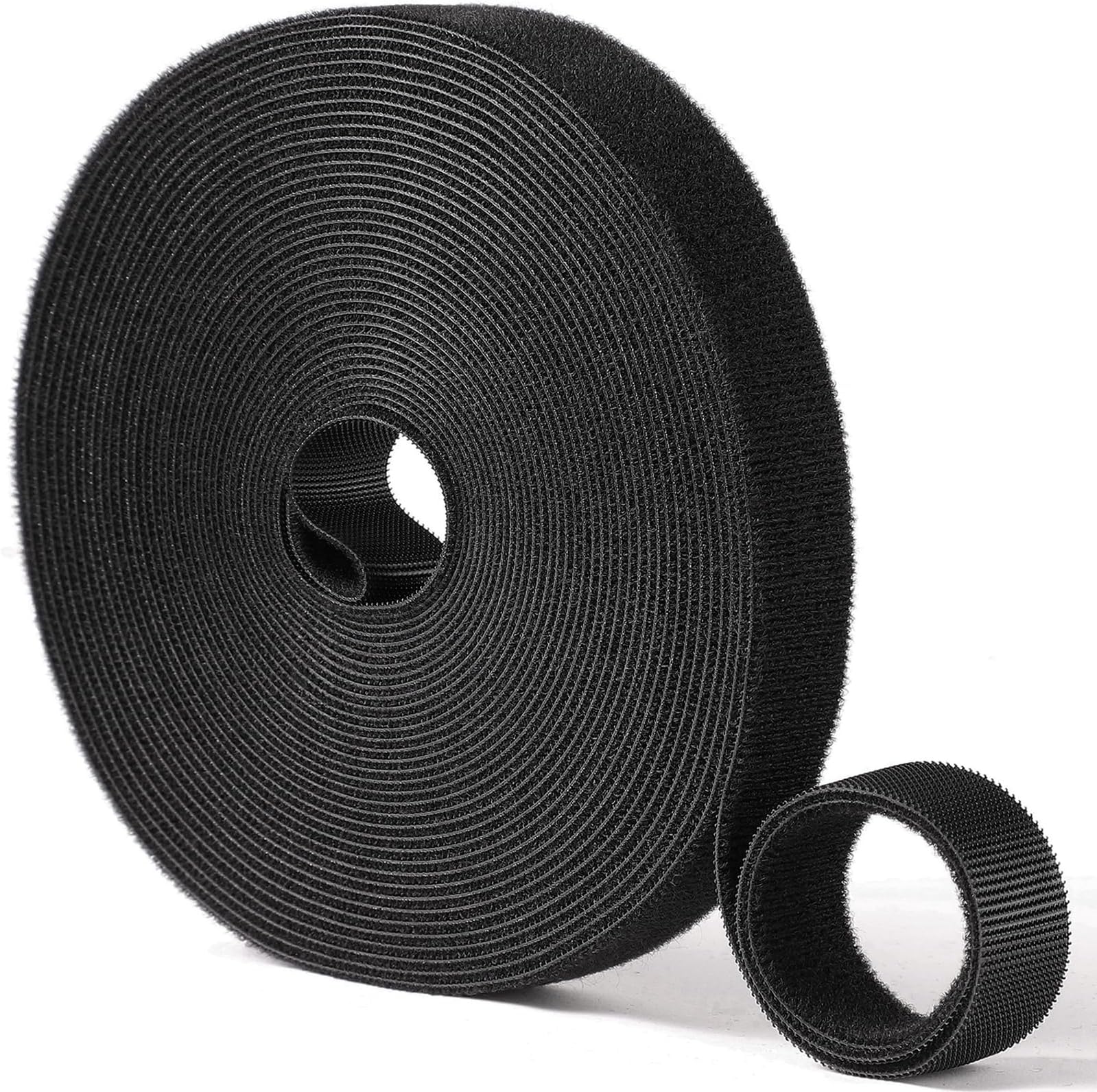 Amazon.com: VELCRO Self-Grip Strap with Hook & Loop, 75' x 1", Black ...