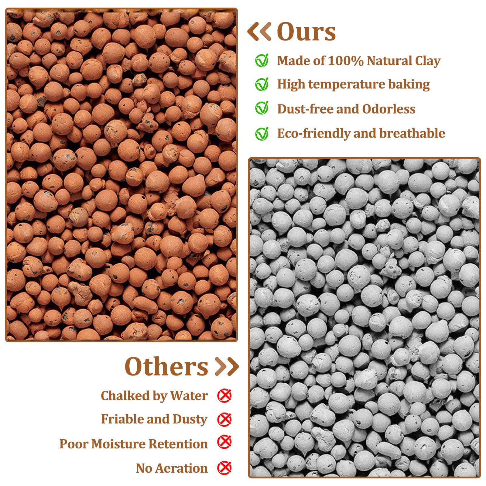 Snapklik.com : Riare 4LBS Expanded Clay Balls Terrarium Substrate For ...