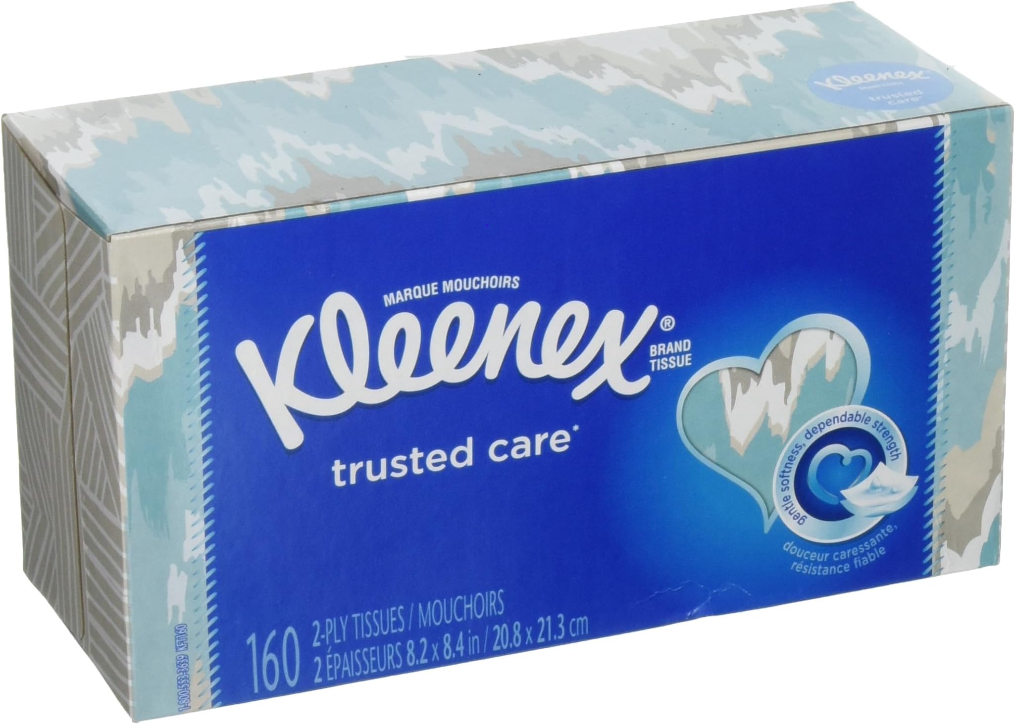 Amazon.com: Kleenex, Facial Tissues, 1 Flat Box, 144 Count