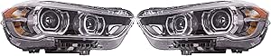 Amazon.com: Set Left & Right Genuine LED Adaptive Headlights Lamps For ...