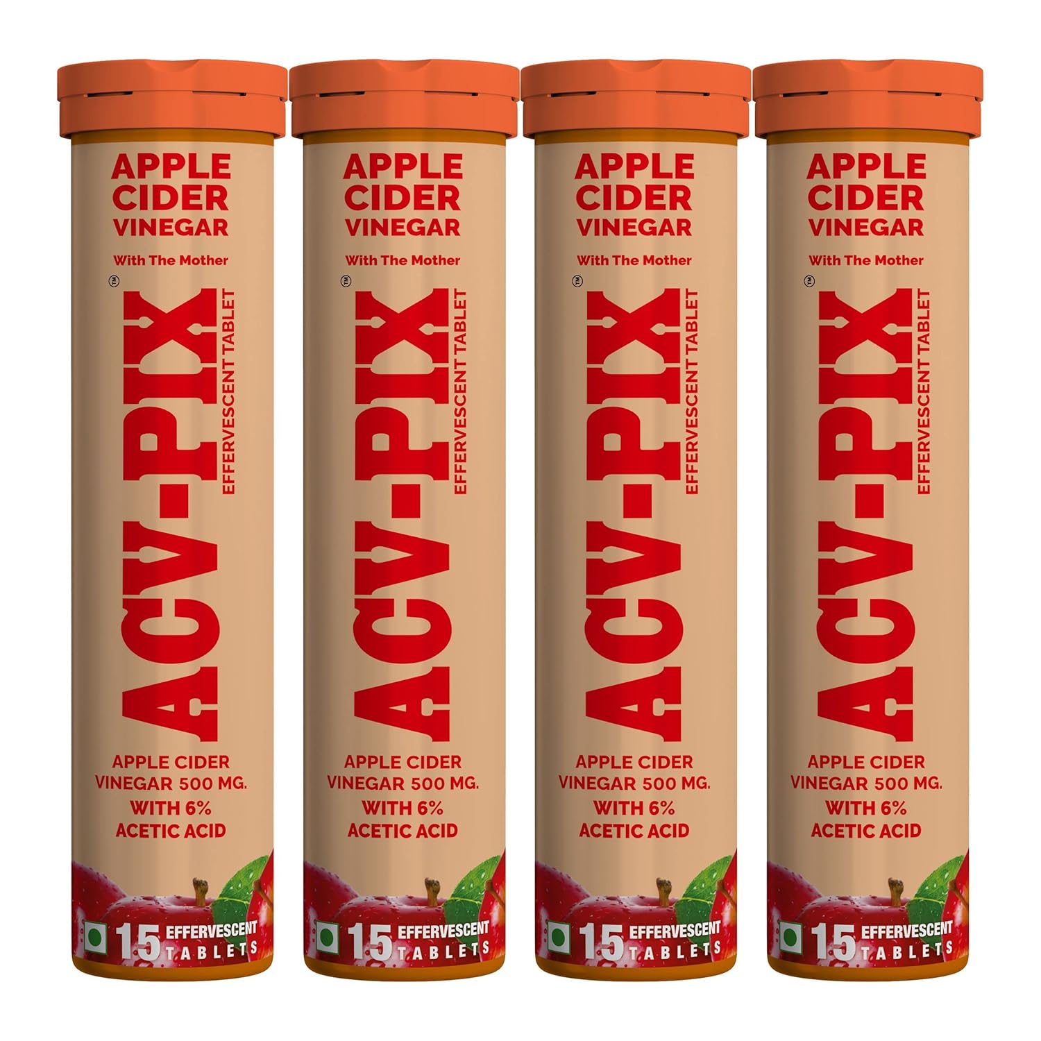 ACV-PIX Apple Cider Vinegar for Weight Loss with 15 Tablet Rich in ...