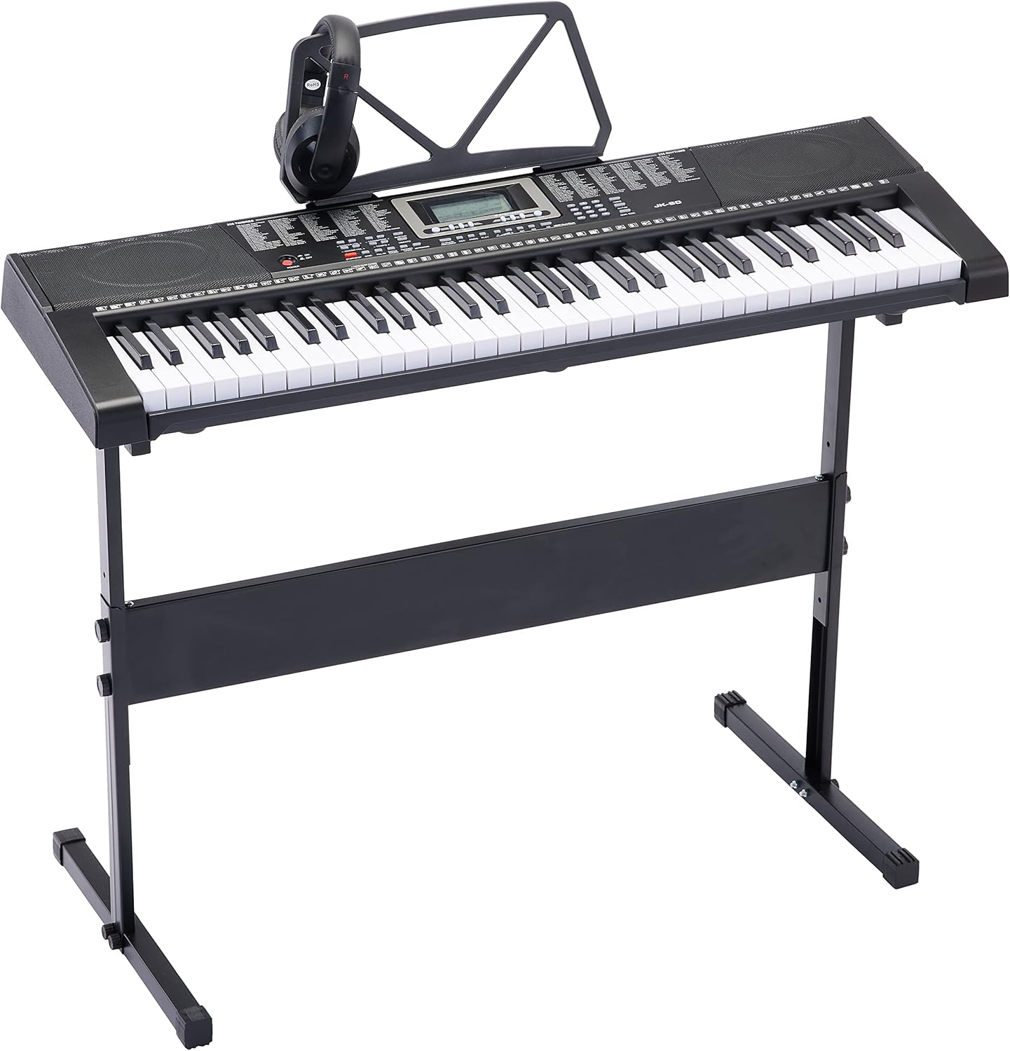 Amazon.com: Amazon Basics Portable Digital Piano Keyboard with 61 Keys ...
