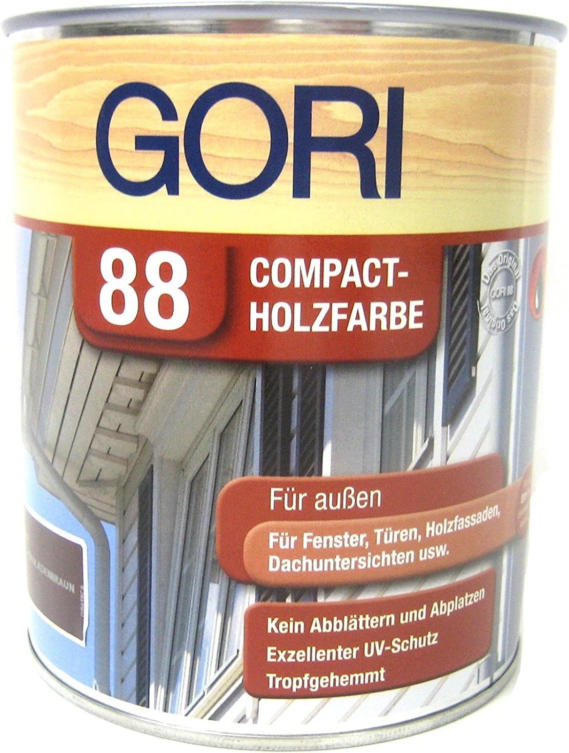 Gori 88 Treibholz 2076 Compact Holzfarbe aussen 0,75 L : Amazon.de: Baumarkt