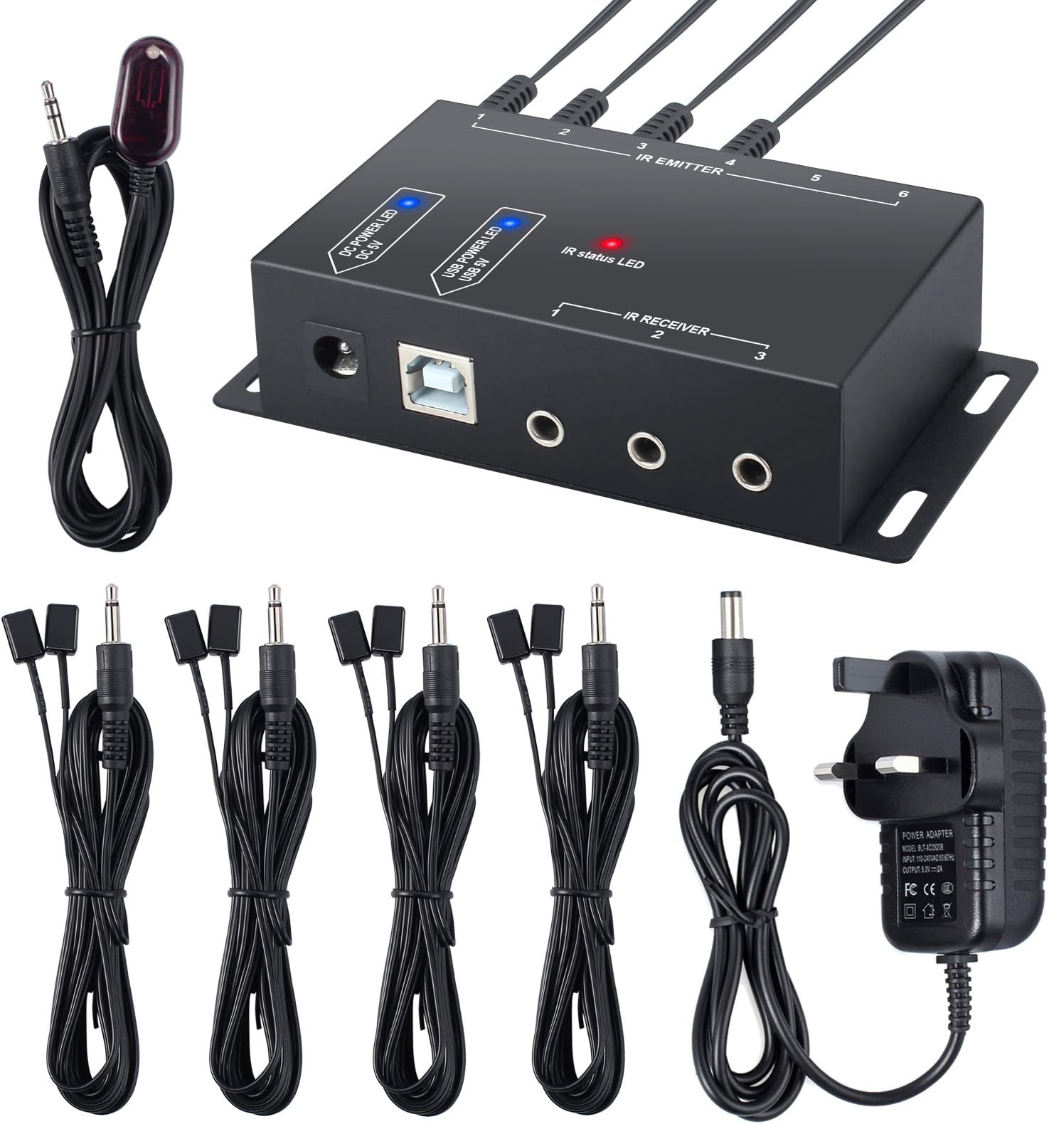 SZBJ IR Repeater, IR Remote Repeater, Infrared Remote Control Extender ...