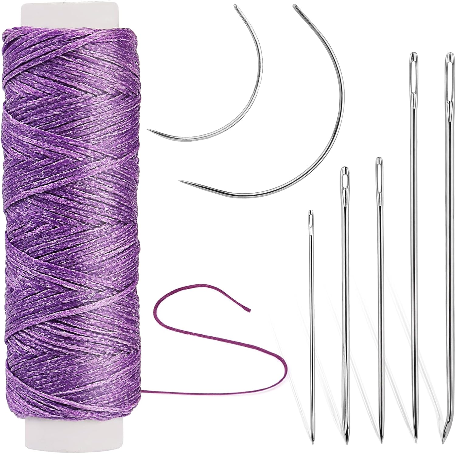 Amazon.com: Ftyiwu Waxed Thread 32 Yards, Leather Sewing Waxed Thread ...