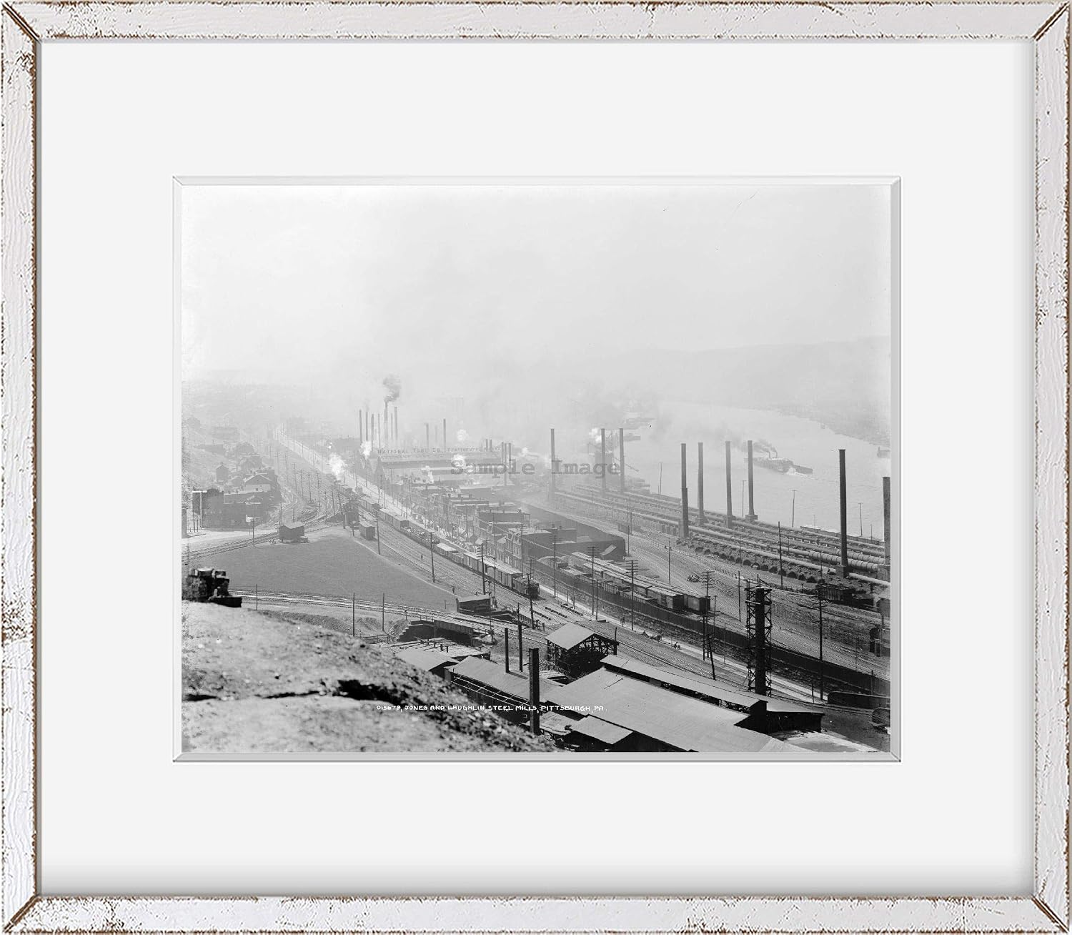 Amazon.com: INFINITE PHOTOGRAPHS Photo: Jones, Laughlin Steel Mills ...