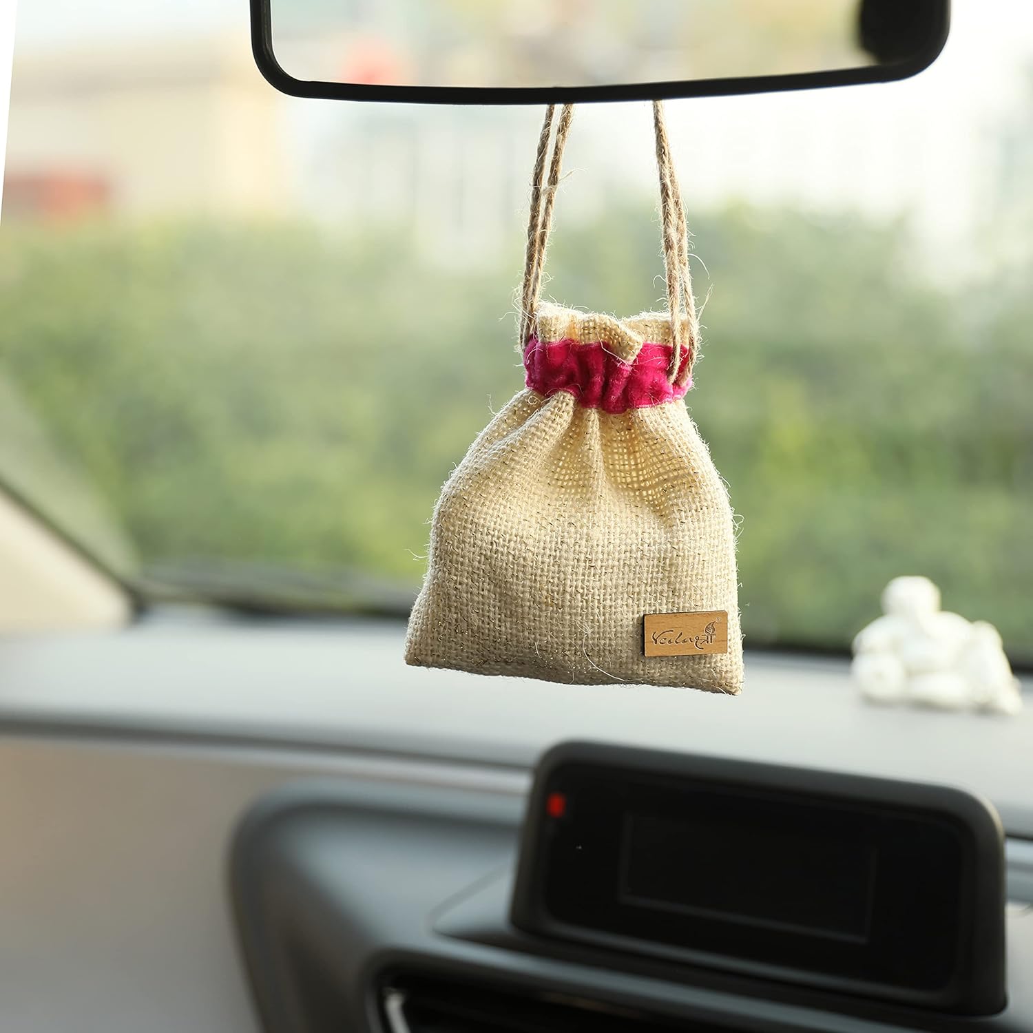 Vedashree Natural & Organic Car Perfume, Hanging Car Air Fresheners – 2 ...