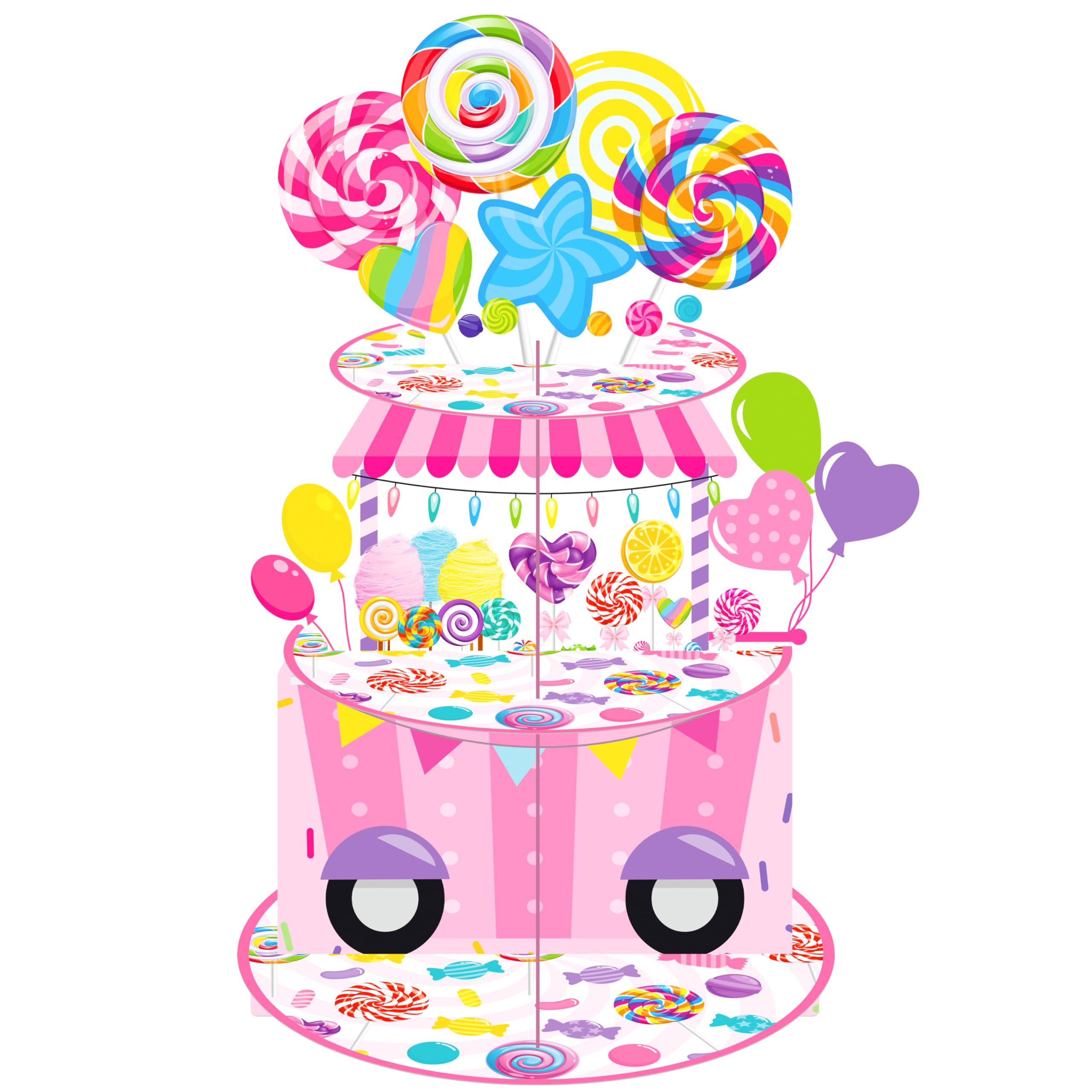Candyland Cake And Cupcakes Candyland Cupcakes Cake | TikTok