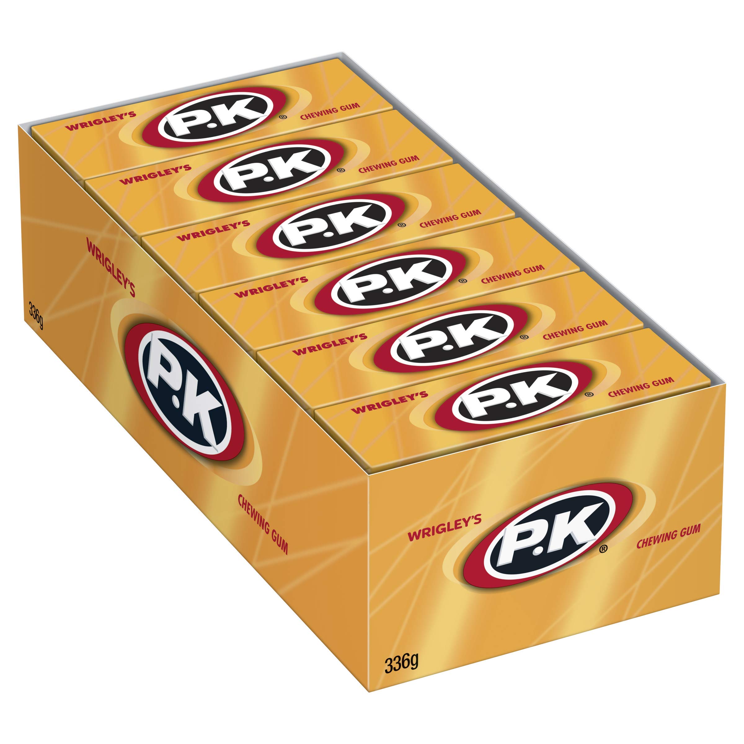 PK Peppermint Flavoured Sugar Free Chewing Gum 30 x 14g : Amazon.com.au ...