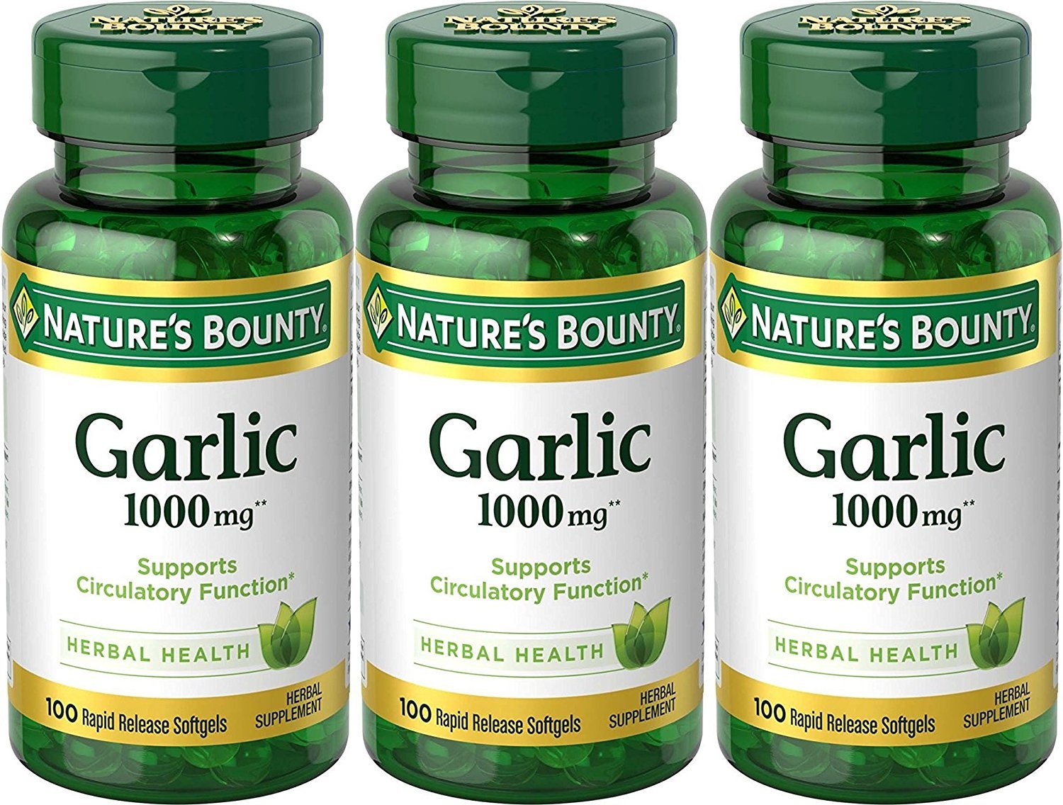 Nature's Bounty Garlic Extract Softgels, 100 Count : Amazon.in: Health & Personal Care