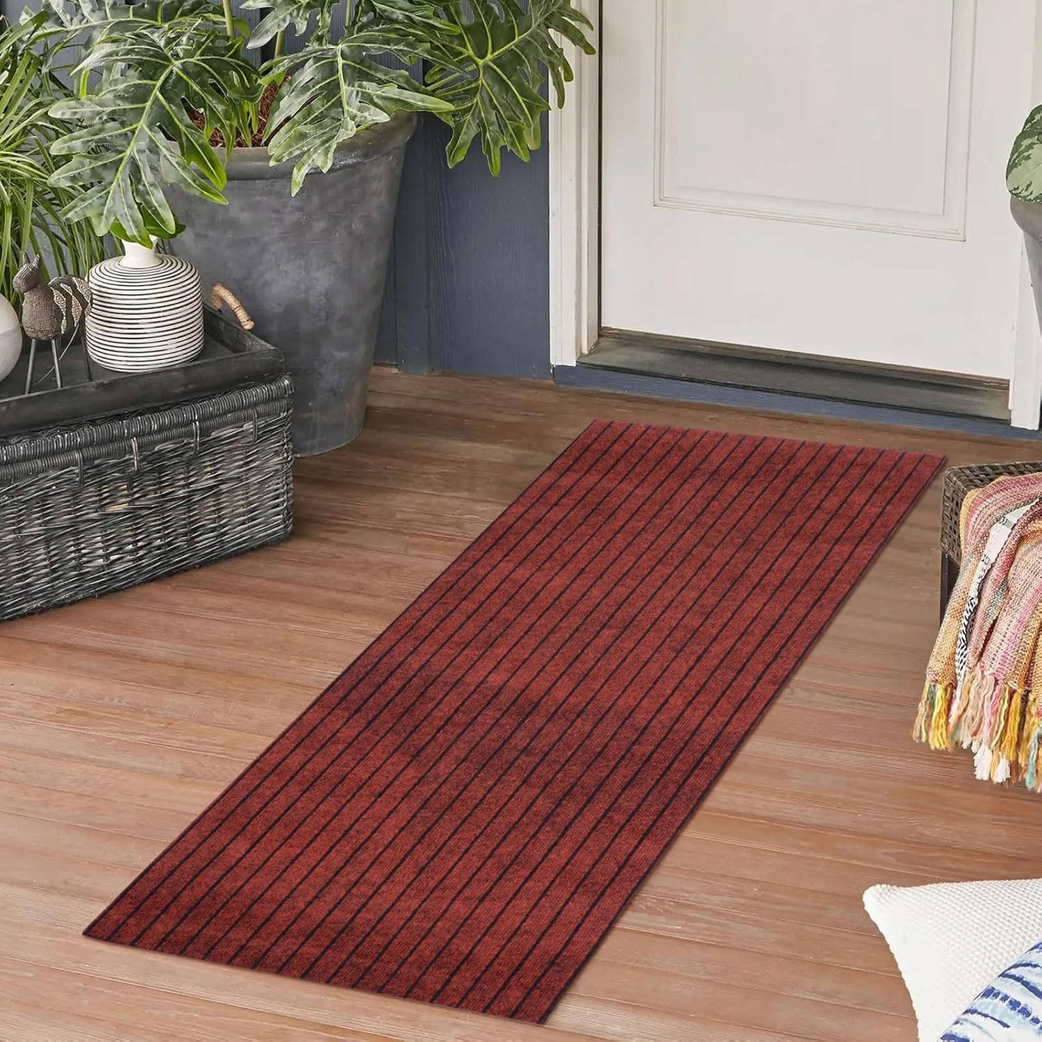 Amazon.com: HARFINGTON Runner Rugs 71"x24" Non Slip Indoor Outdoor ...