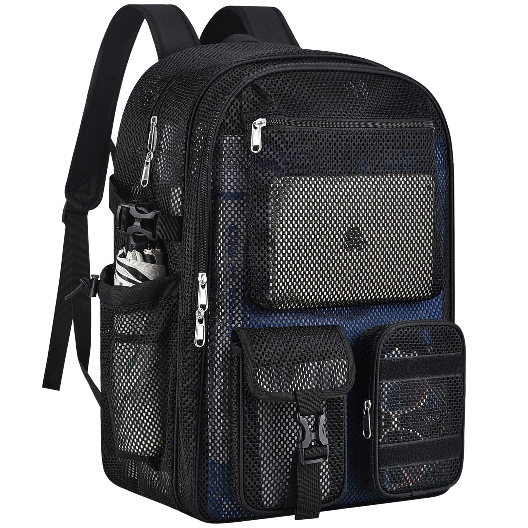 Amazon.com | Mesh Backpack for School, 36L Large Heavy Duty Mesh ...