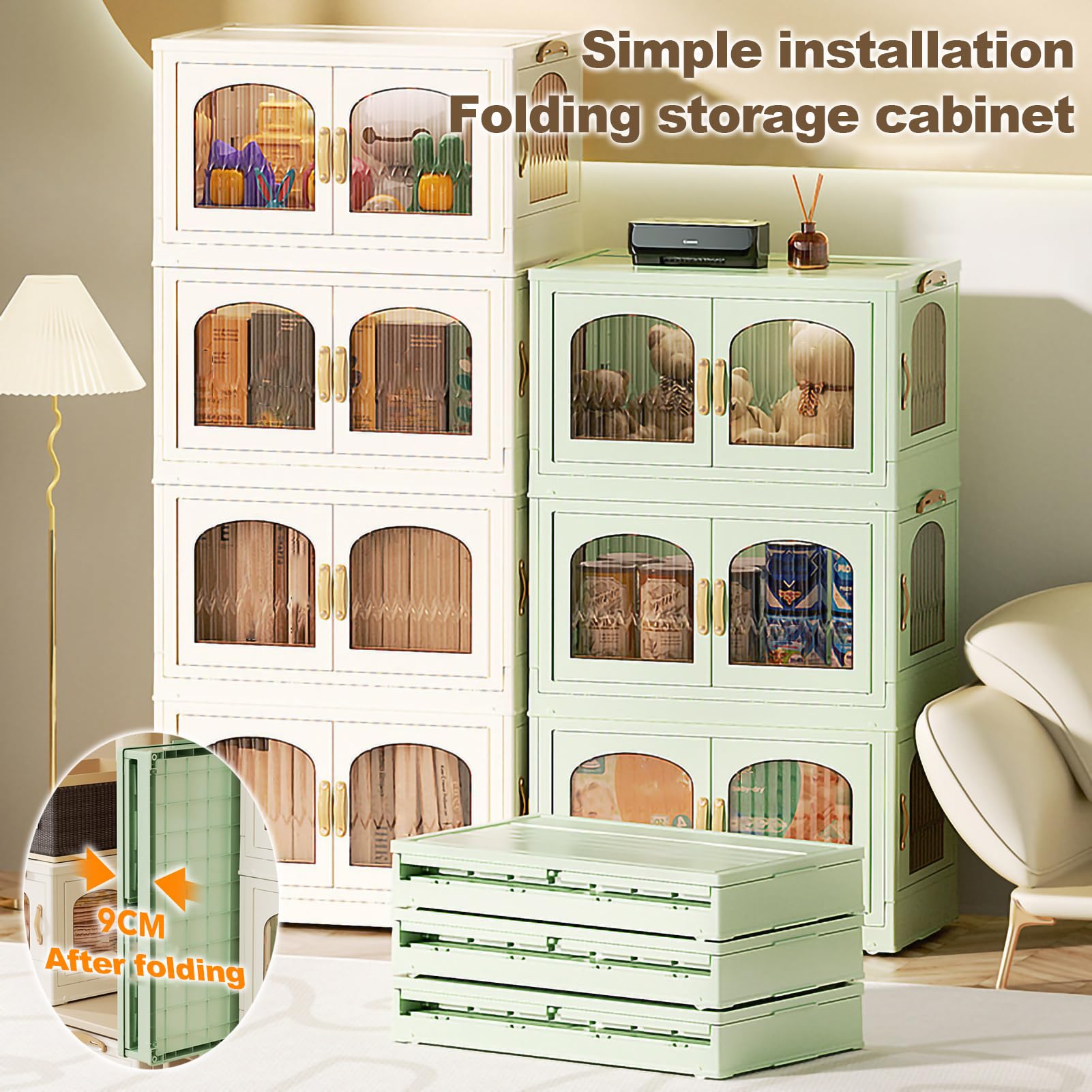 Plastic Cabinet Storage