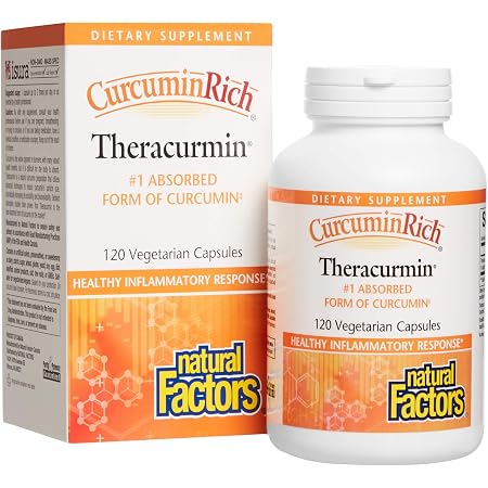 Amazon.com: CurcuminRich Double Strength Theracurmin by Natural Factors ...