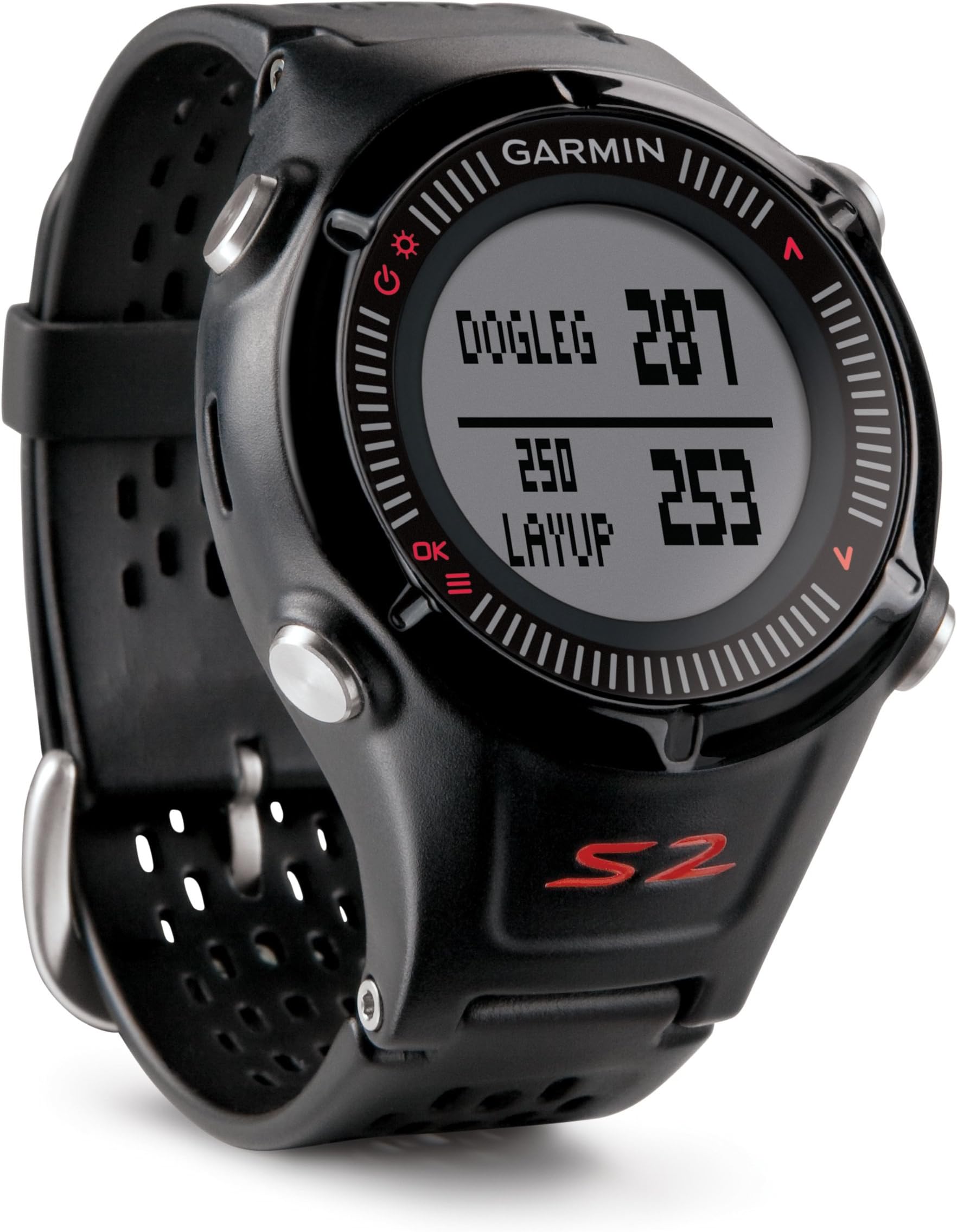 Amazon.com: Garmin Approach S2 GPS Golf Watch with Worldwide Courses ...