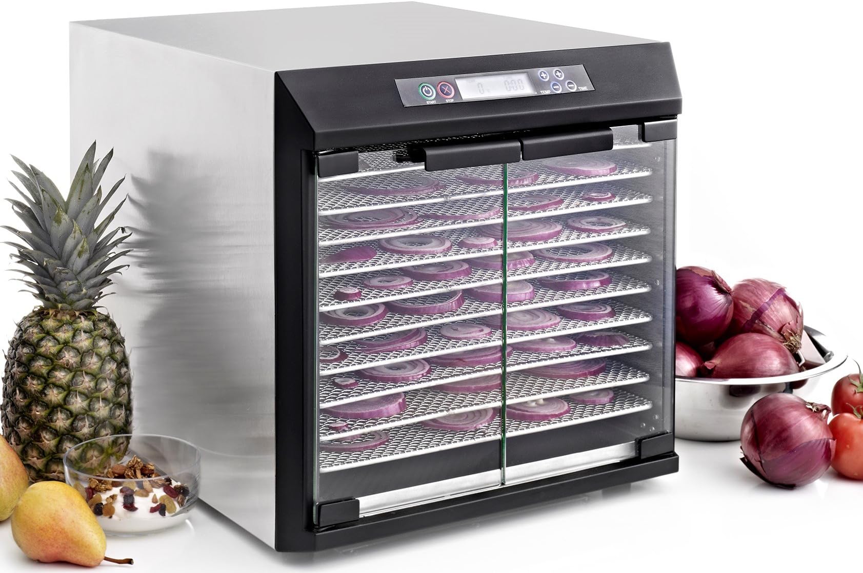 Amazon.com: Stainless Steel Tray Compatible With Excalibur Dehydrator ...