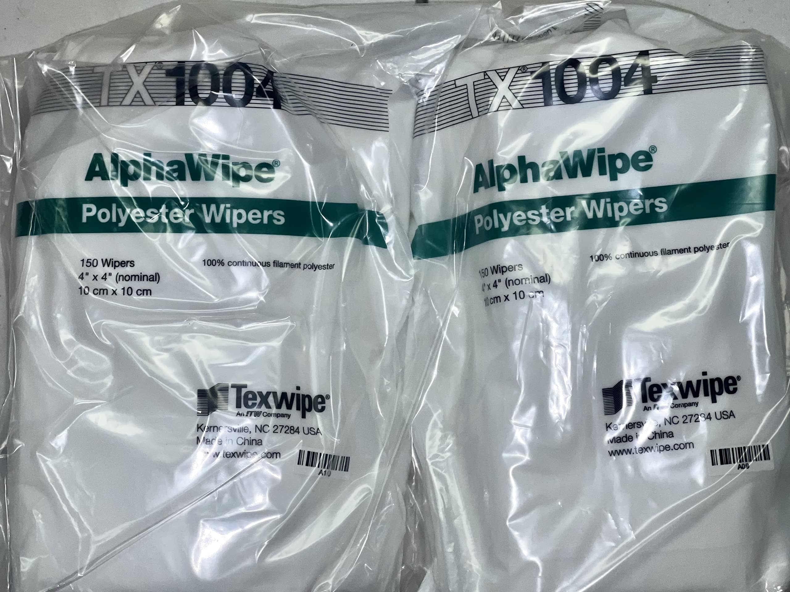 Amazon.com: AlphaWipe Cleanroom Highly Adsorbent Polyester Wipes with ...