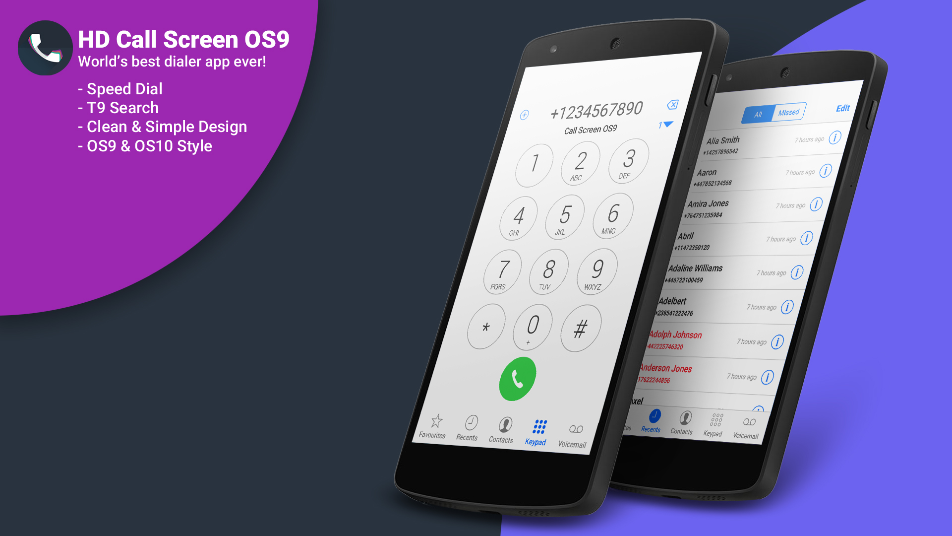 HD Phone 6 i Call Screen OS9 - App on Amazon Appstore