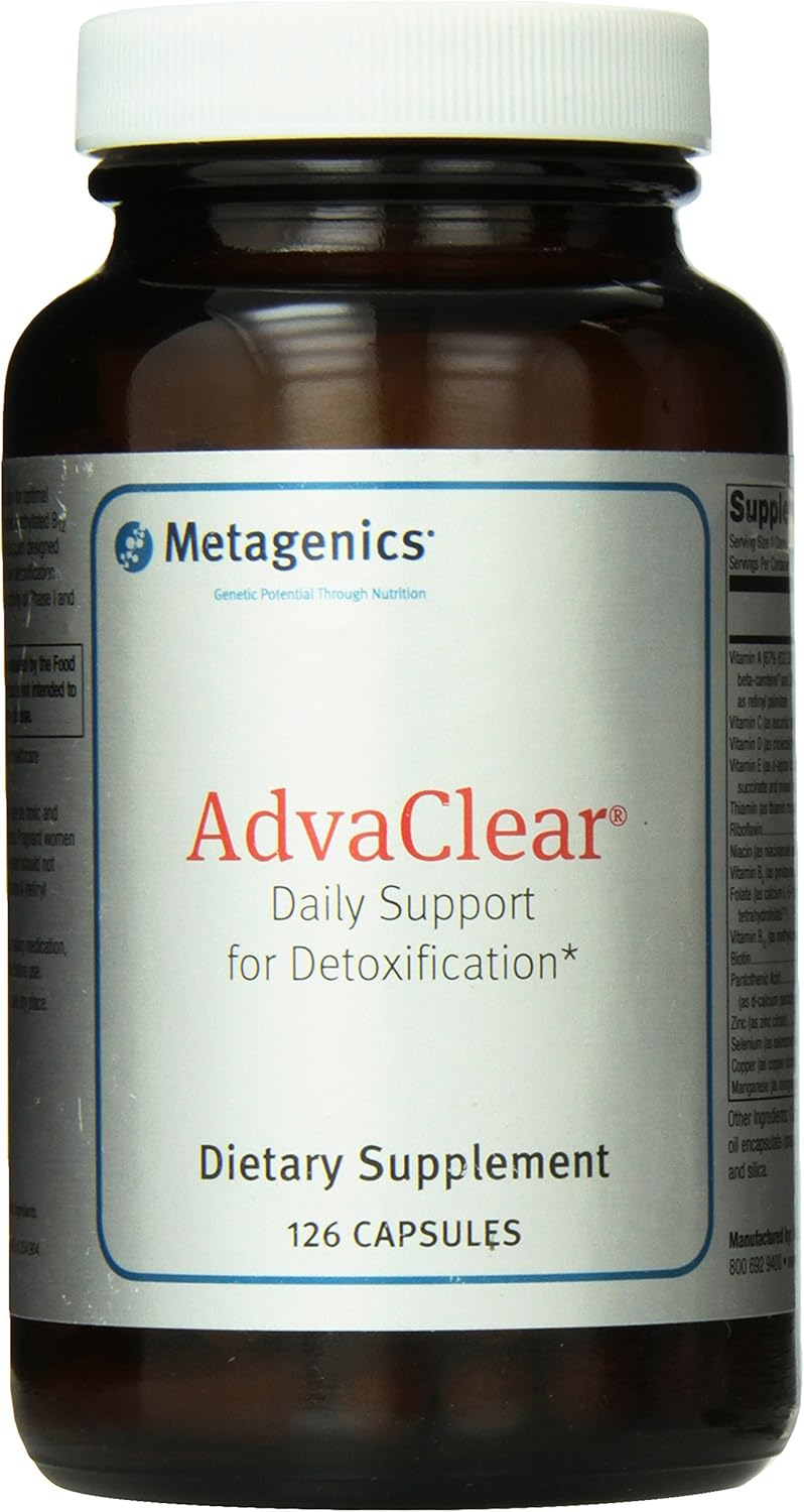 Amazon.com: Metagenics Advaclear Capsules, 126 Count : Health & Household