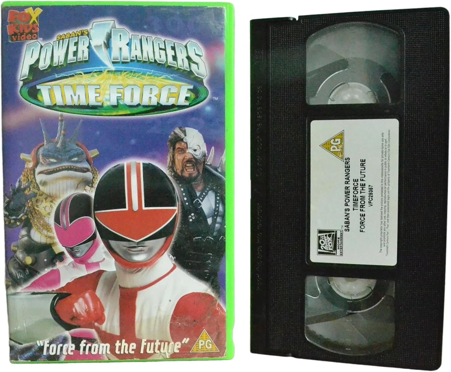 Amazon.com: Power Rangers Time Force [VHS] : Jason Faunt, Kevin ...