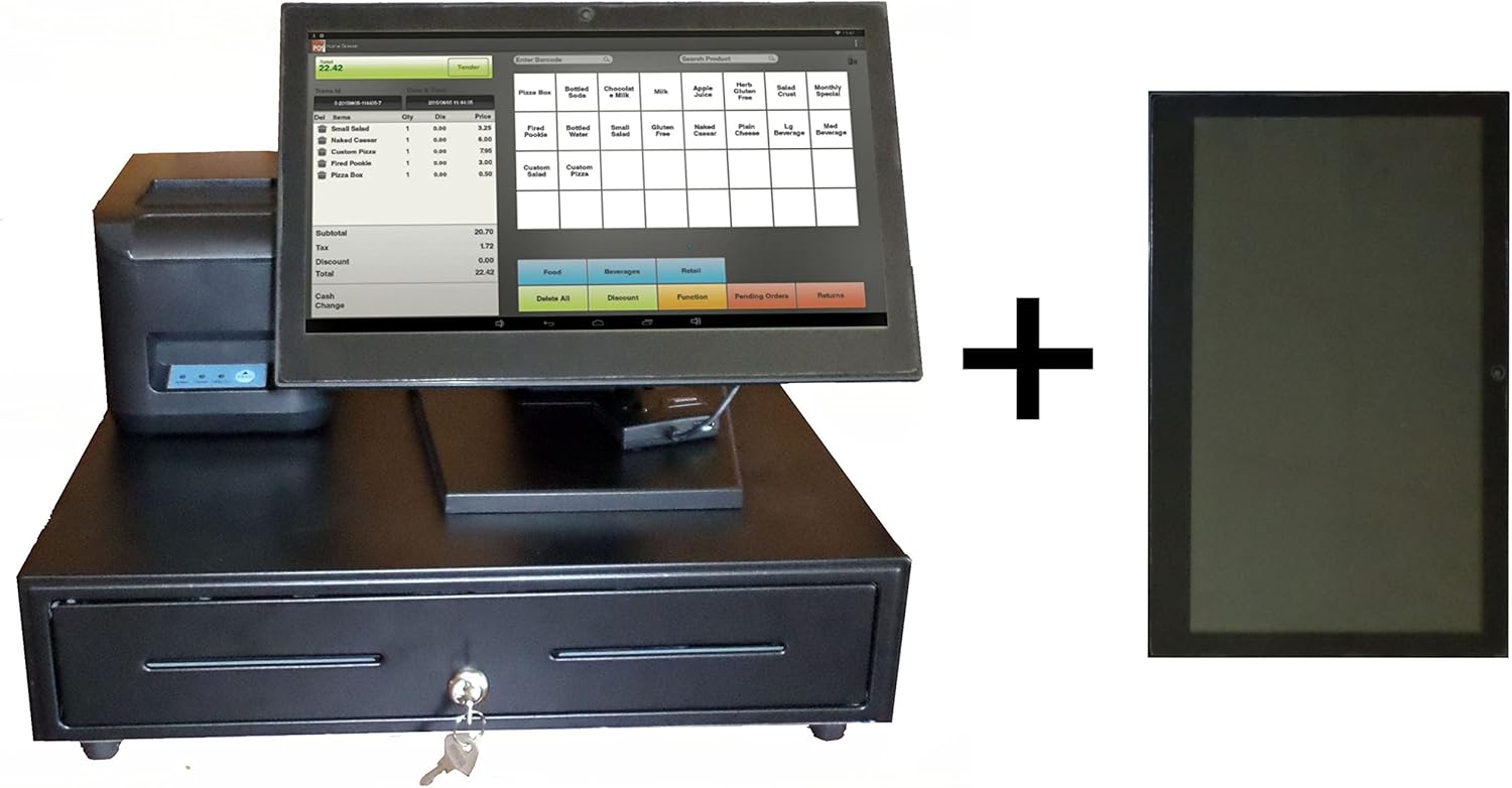 Amazon.com: Restaurant 14'' Point of Sale POS System with Kitchen ...