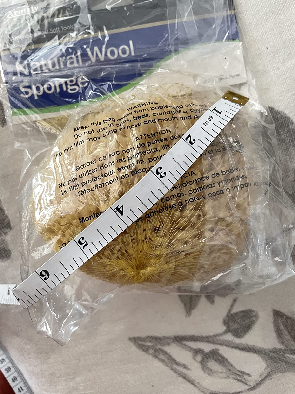 Amazon.com: ProPlus 6-Inch Wool Sponge : Health & Household