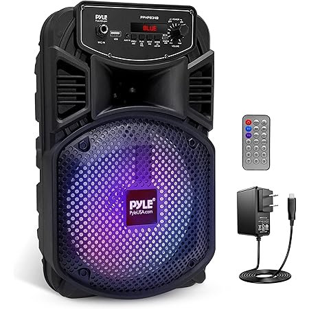 Amazon.com: Pyle Portable Bluetooth PA Speaker System - 300W ...