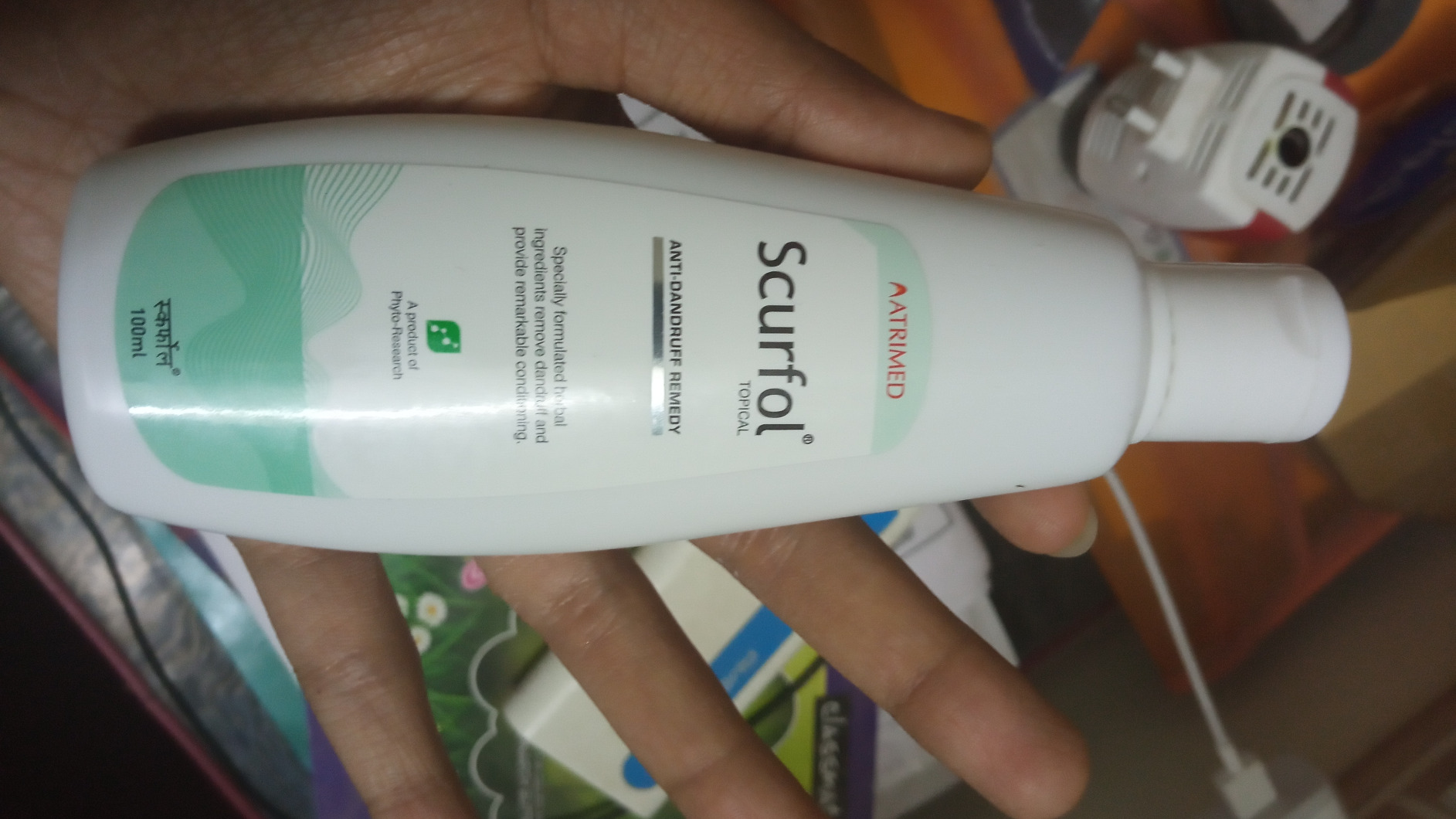 Atrimed Scurfol Shampoo to fight dandruff causing germs | A Perfect ...