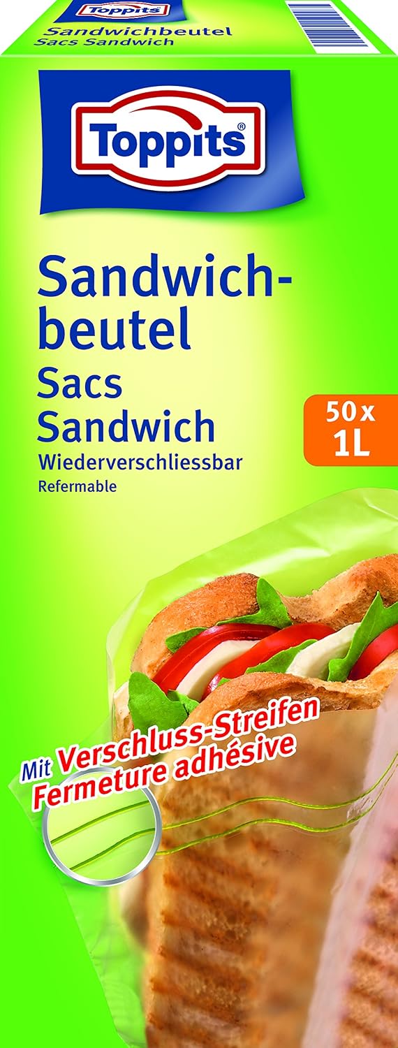 TOPPITS petit sachet (1L 50 x 19 x 18 cm : Amazon.fr: Cuisine et Maison