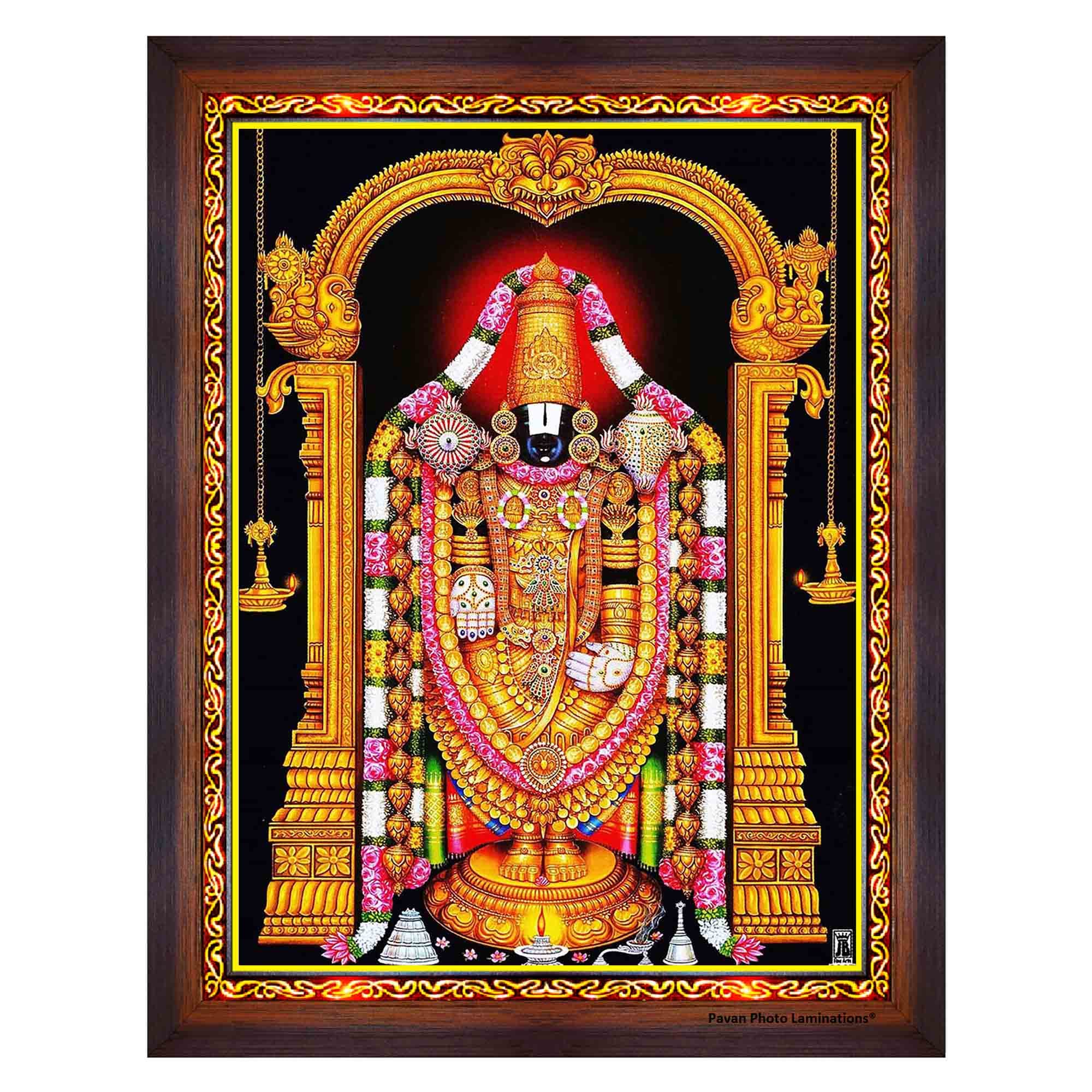 Buy Pavan Photo Laminations Tirupati Balaji Lord Venkateshwara Swamy buy-pavan-photo-laminations-tirupati-balaji-lord-venkateshwara-swamy