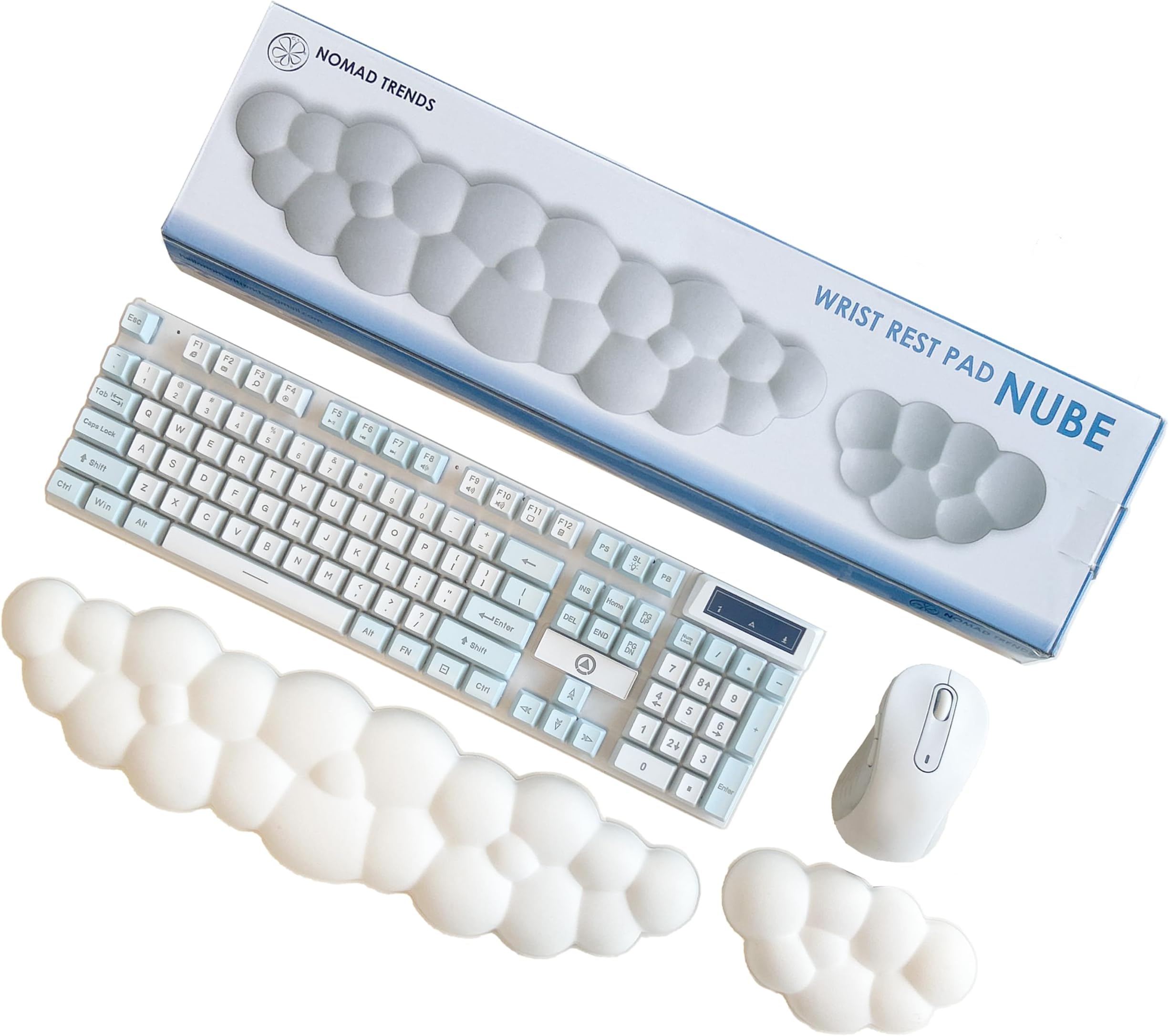 Amazon.com : Keyboard Cloud Wrist Rest Pad,Cloud Mouse Arm Wrist Rest ...