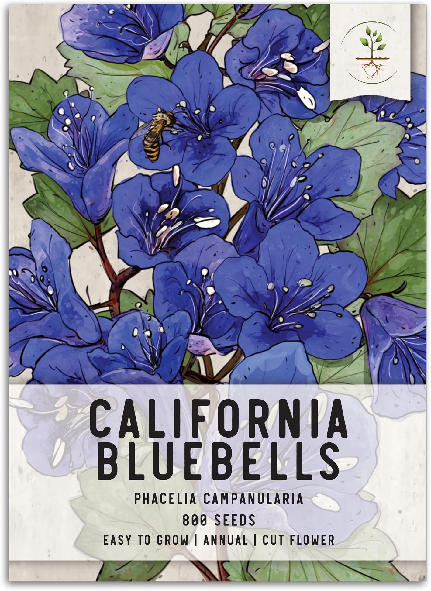 Amazon.com : 20 Virginia Bluebell Roots (Mertensia) : Patio, Lawn & Garden