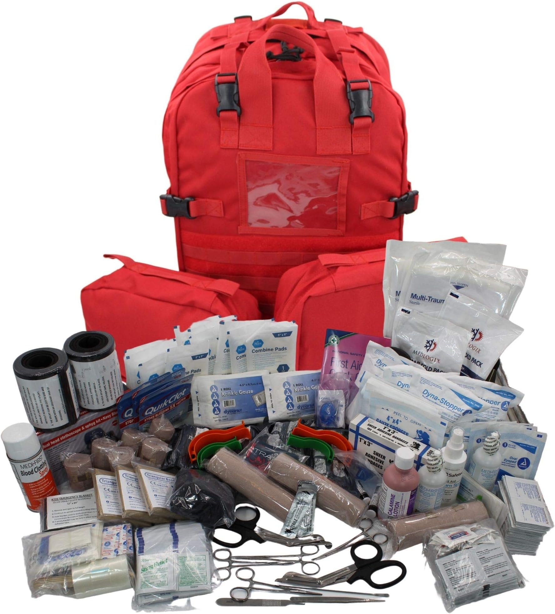 Amazon.com: Luminary Stomp Medical Backpack Fully Stocked First Aid ...