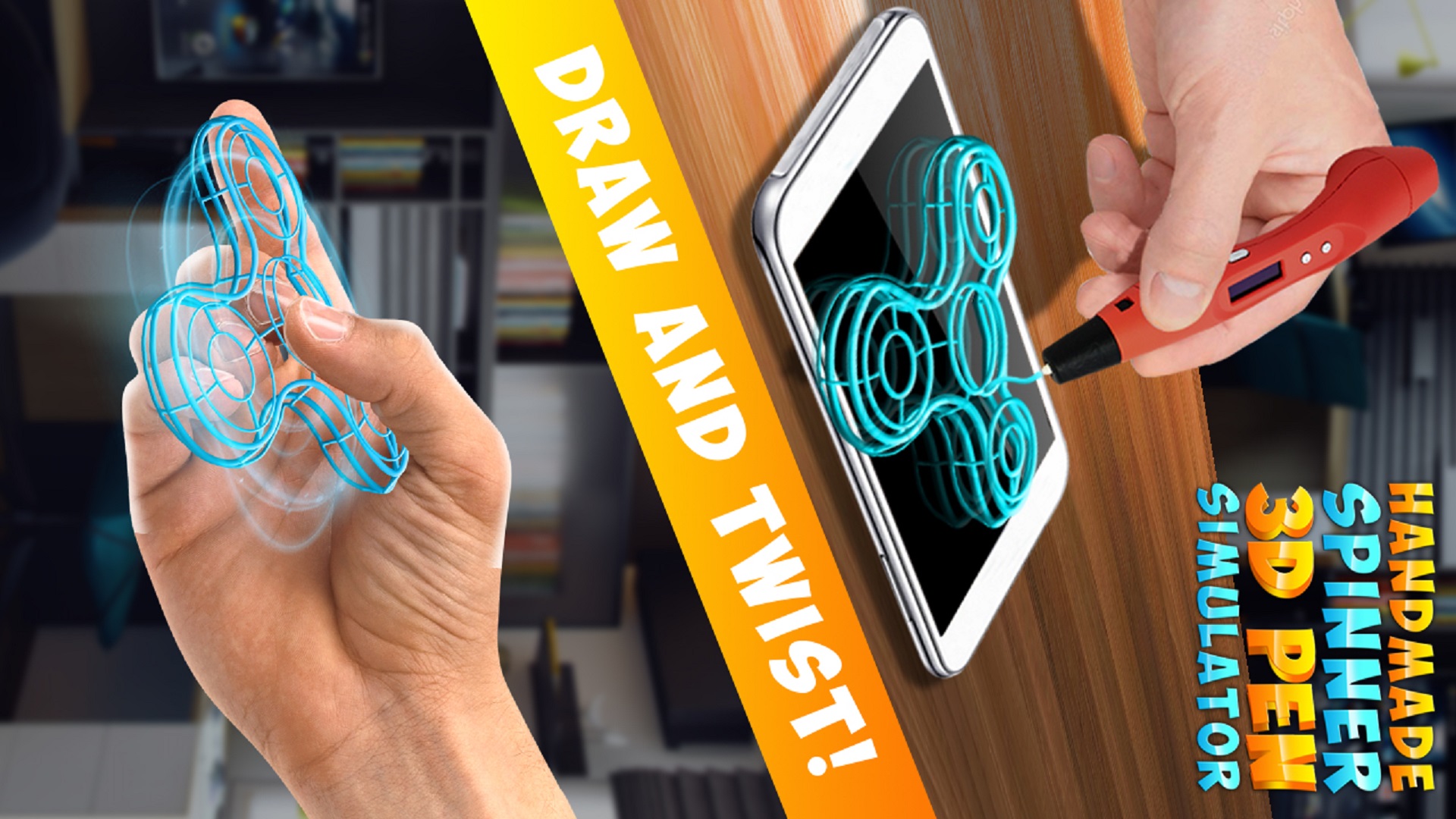 Handmade Spinner 3D Pen Simulator:Amazon.com:Appstore for Android