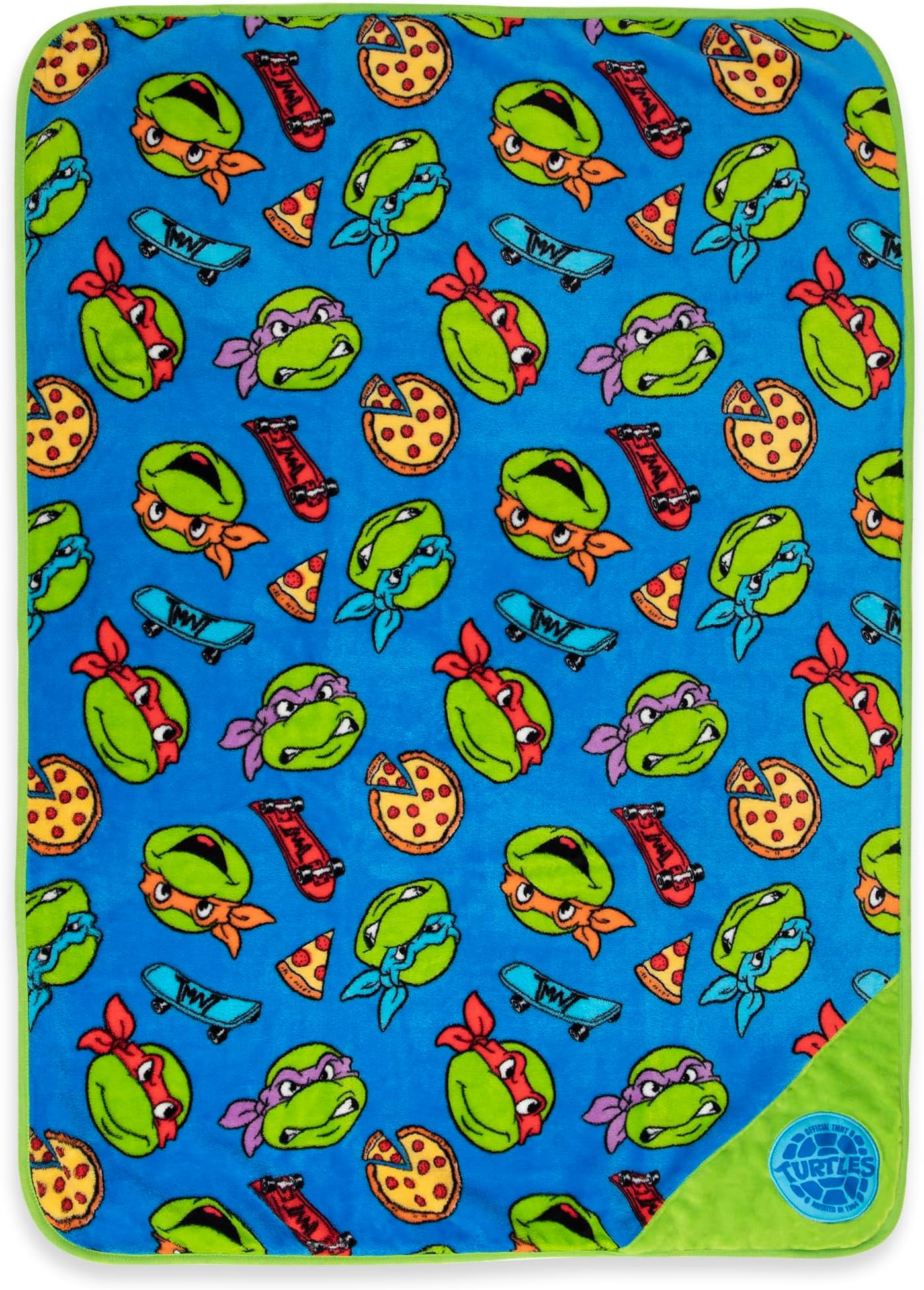 Amazon.com: Teenage Mutant Ninja Turtles Musical Warm, Plush, Throw ...