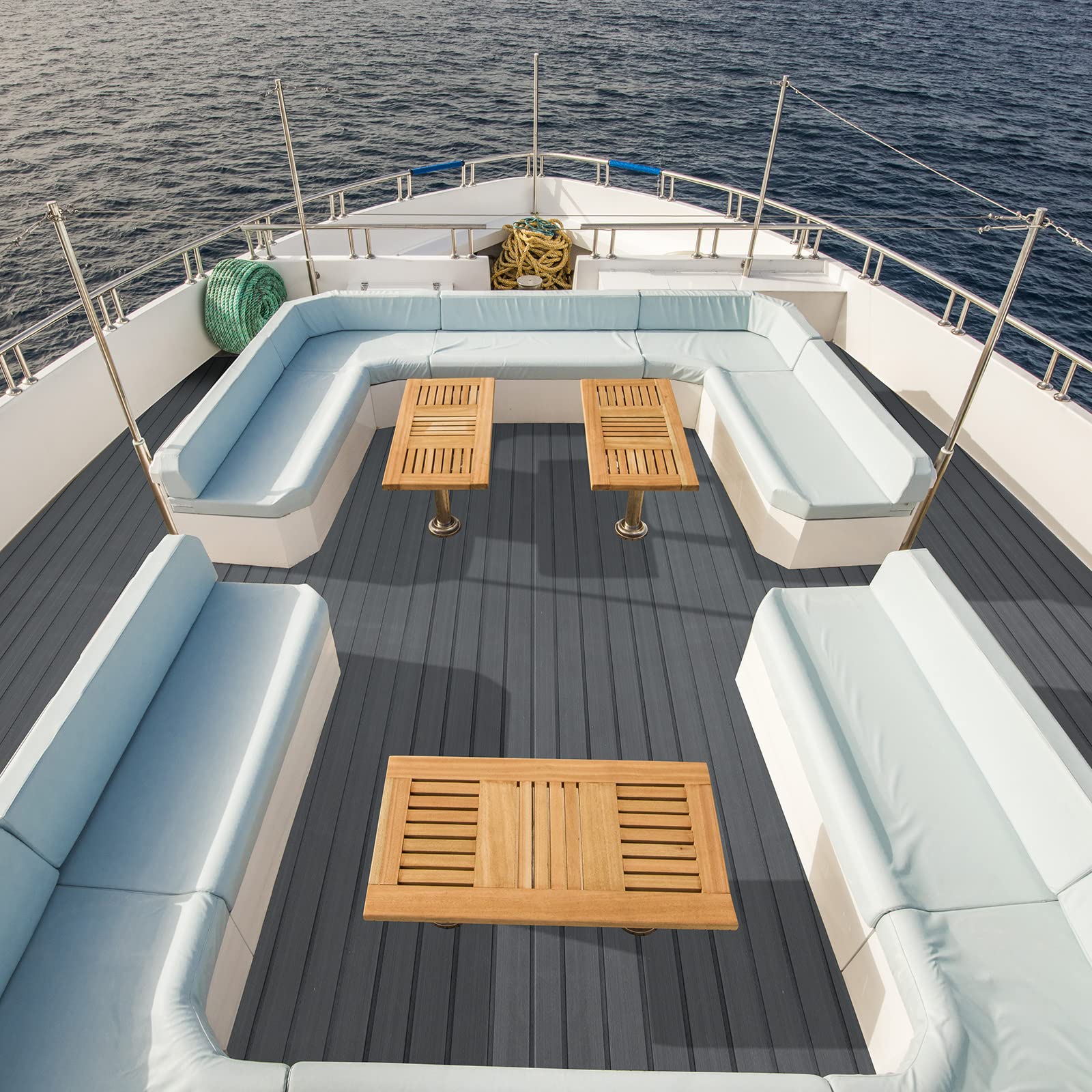 Hungdao 2 Pcs Eva Foam Boat Decking Non Slip Sea Deck Boat Flooring 35. ...