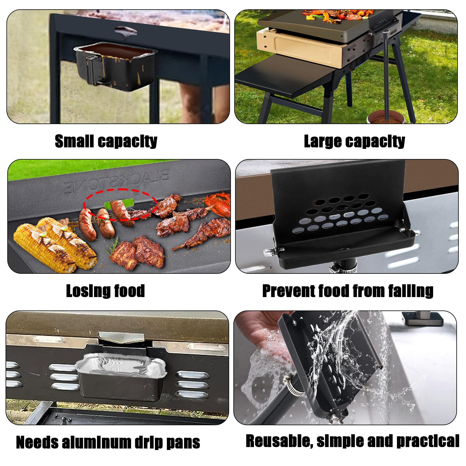 Snapklik.com : Whaleme Rear Grease Drainage System For Blackstone ...