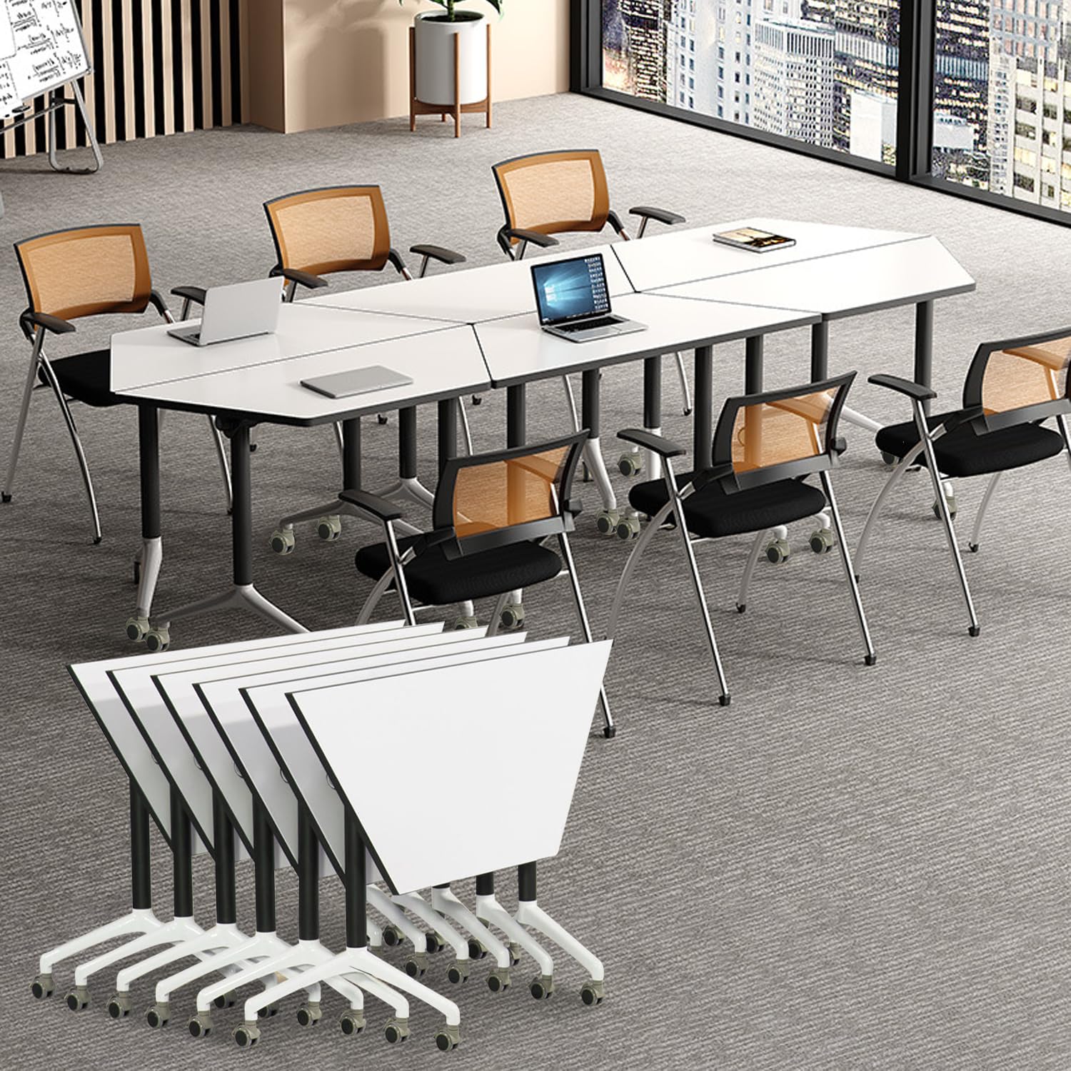 Space Saving Small Conference Table Conference Table, Folding ...