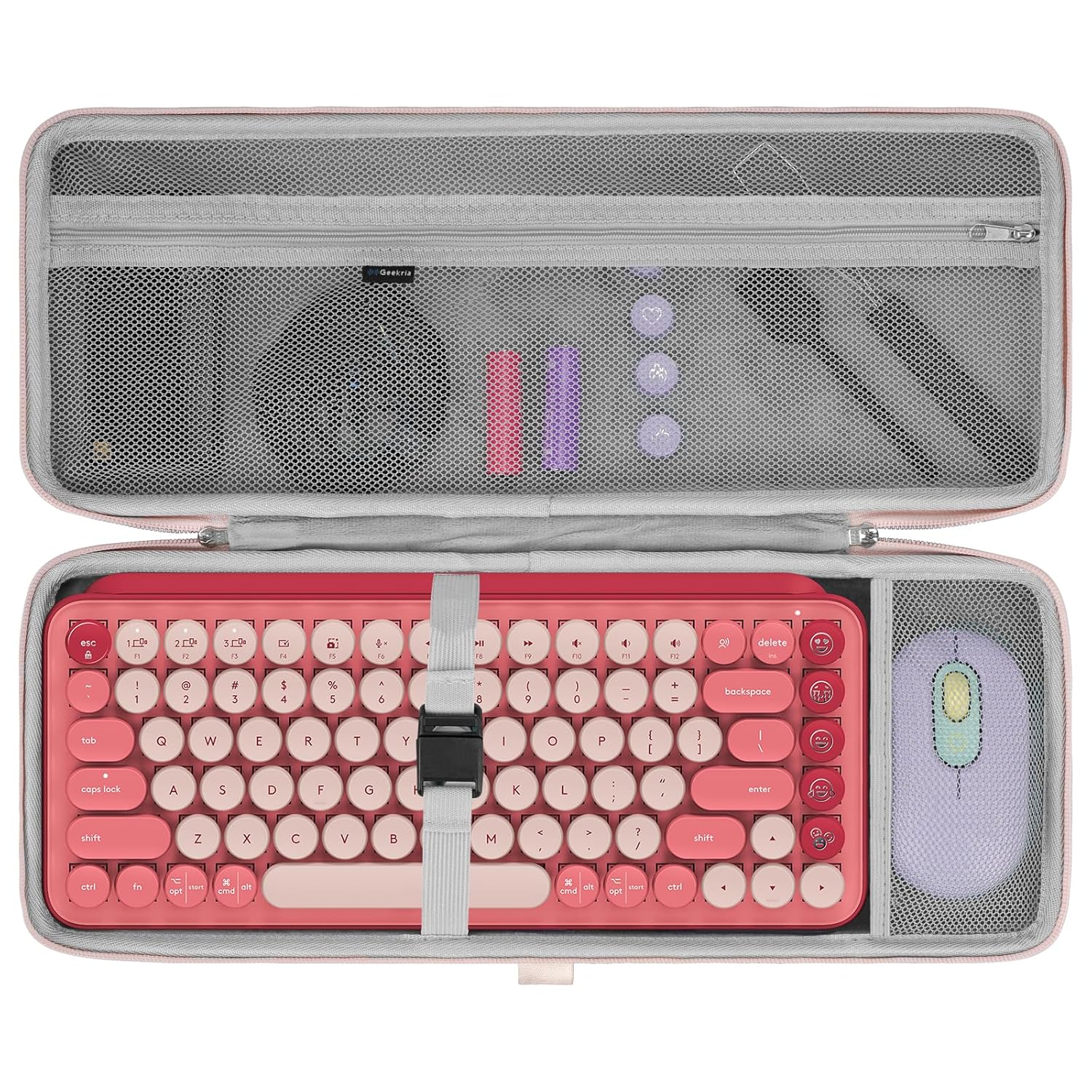 Amazon.in: Buy Ubervia® 75% Keyboard Case, Hard Shell Travel Carrying ...
