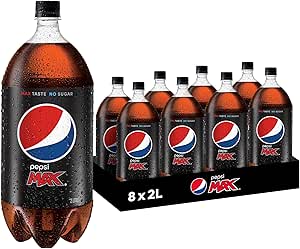 Pepsi Max Cola Soft Drink, 8 x 2L : Amazon.com.au: Pantry Food & Drinks