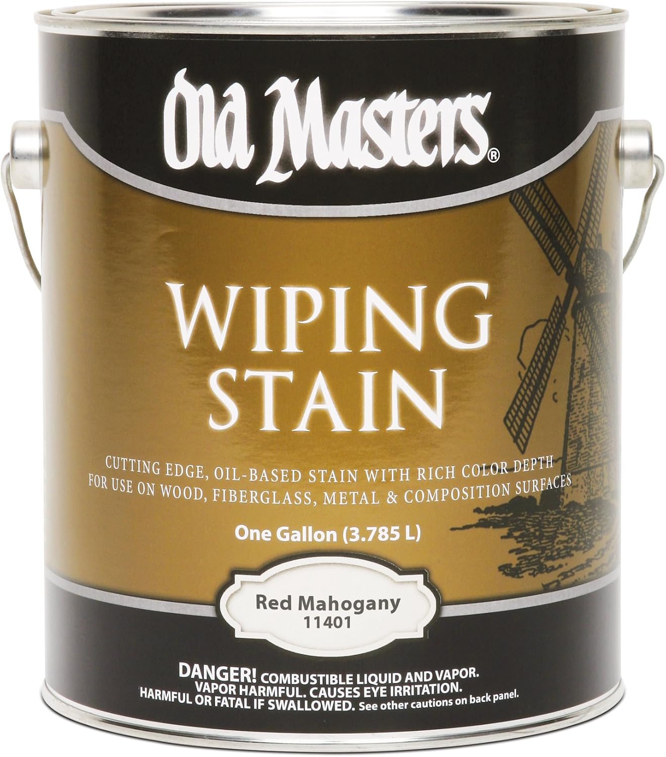 OLD MASTERS 11401 WIP Stain, Red Mahogany - Household Wood Stains ...