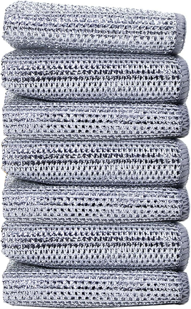 Amazon.com: Mesh Metal Wire Cleaning Rag, Metal Wire Dish Rag Miracle ...